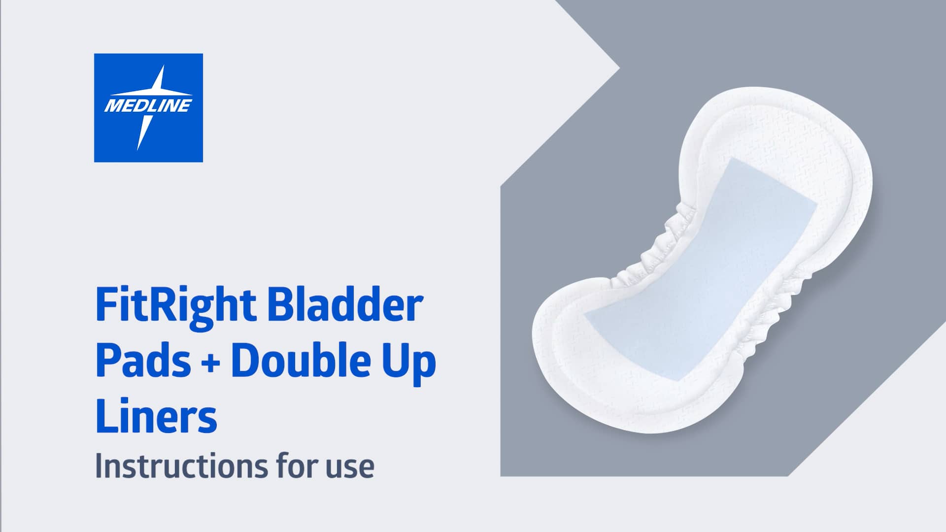 FitRight Bladder Control Pads, Instructions for Use on Vimeo