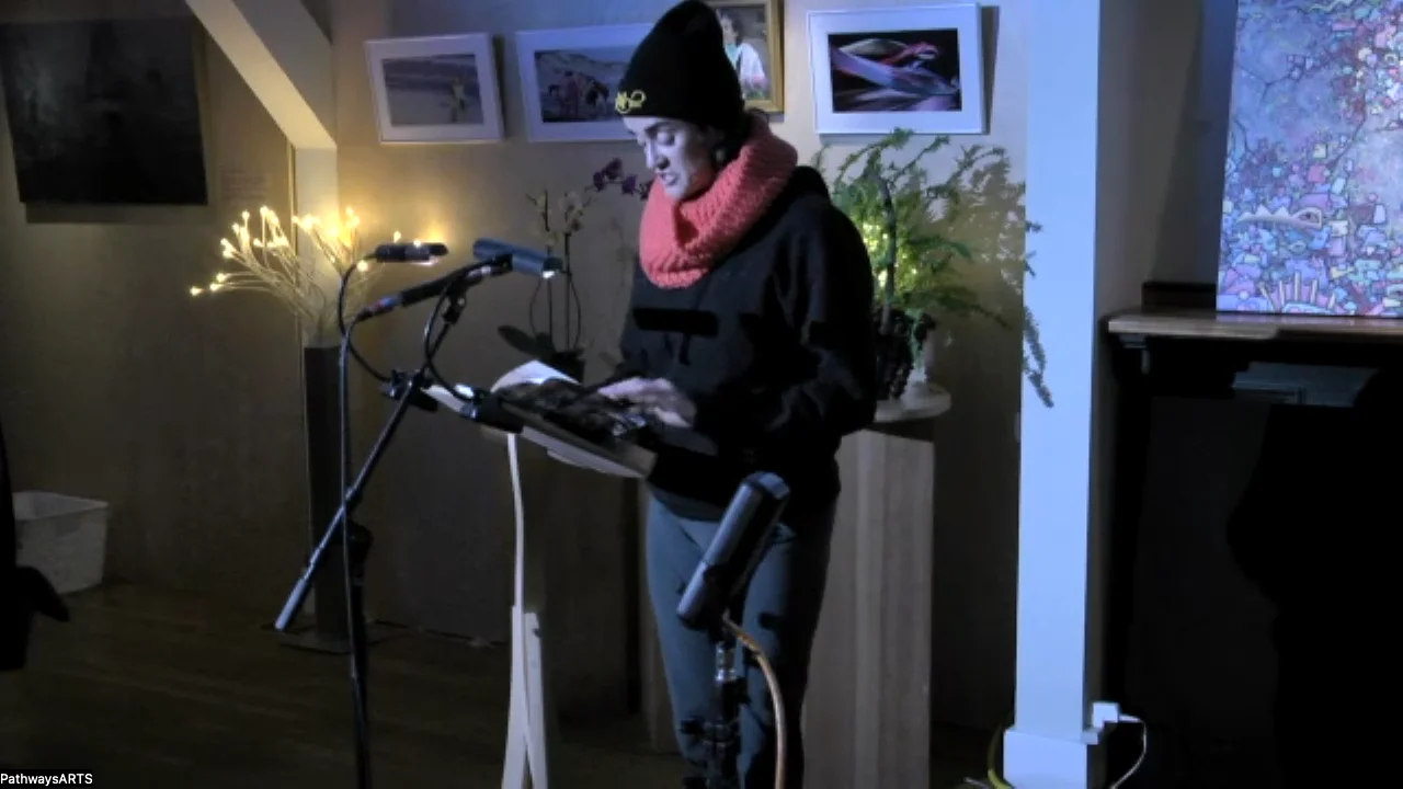 1.24.23 Benita reads from her novel 'Dash-Nineteen'' on Vimeo