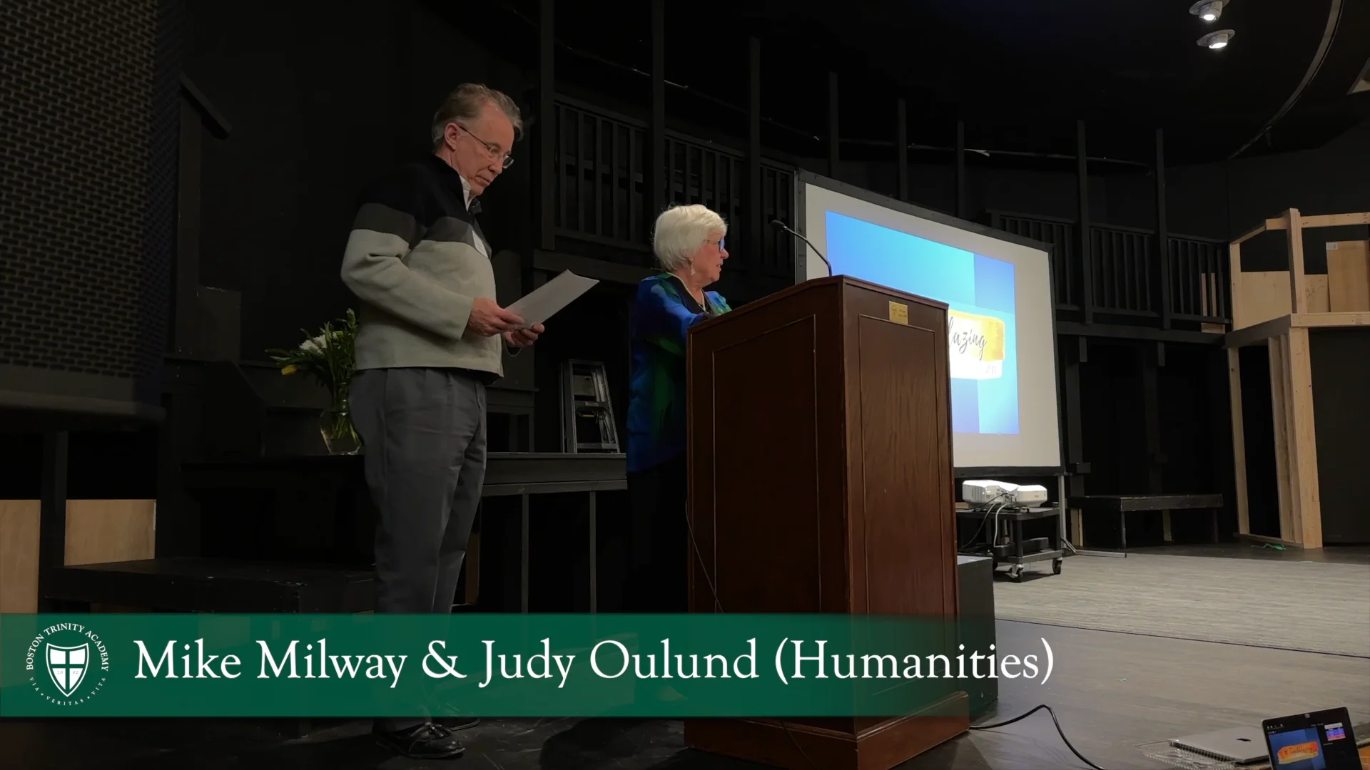 2023 Parent Dinner - Mike Milway and Judy Oulund (Humanities) on Vimeo