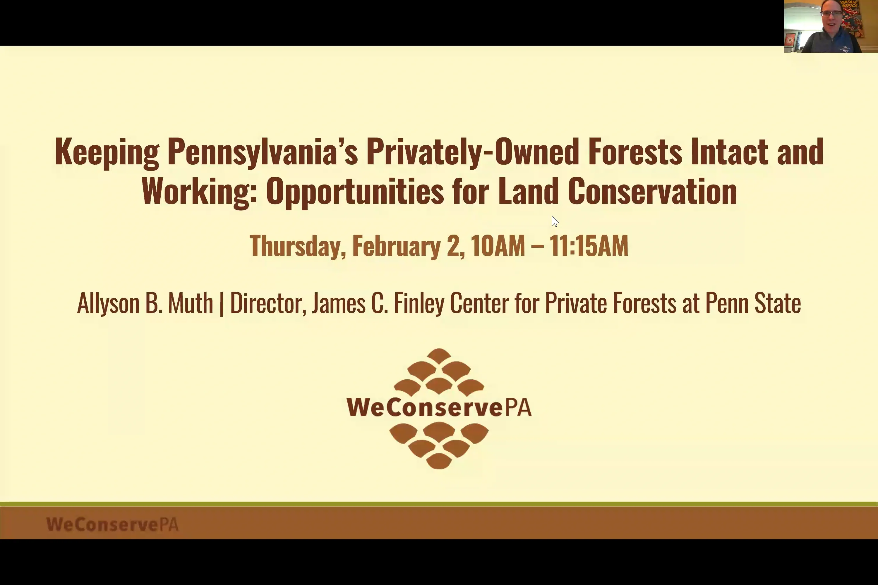 Keeping Pennsylvania's Privately-Owned Forests Intact and Working on Vimeo