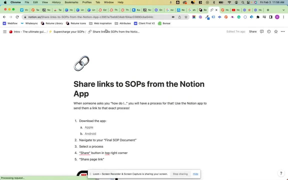 Ultimate SOP Builder Walkthrough on Vimeo