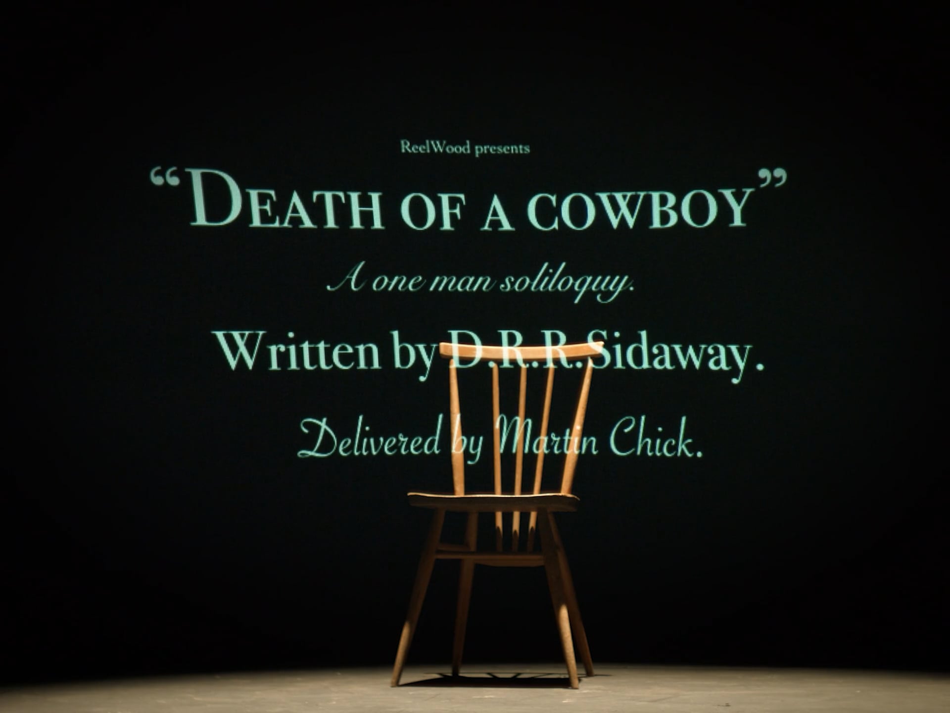 "Death Of A Cowboy". on Vimeo