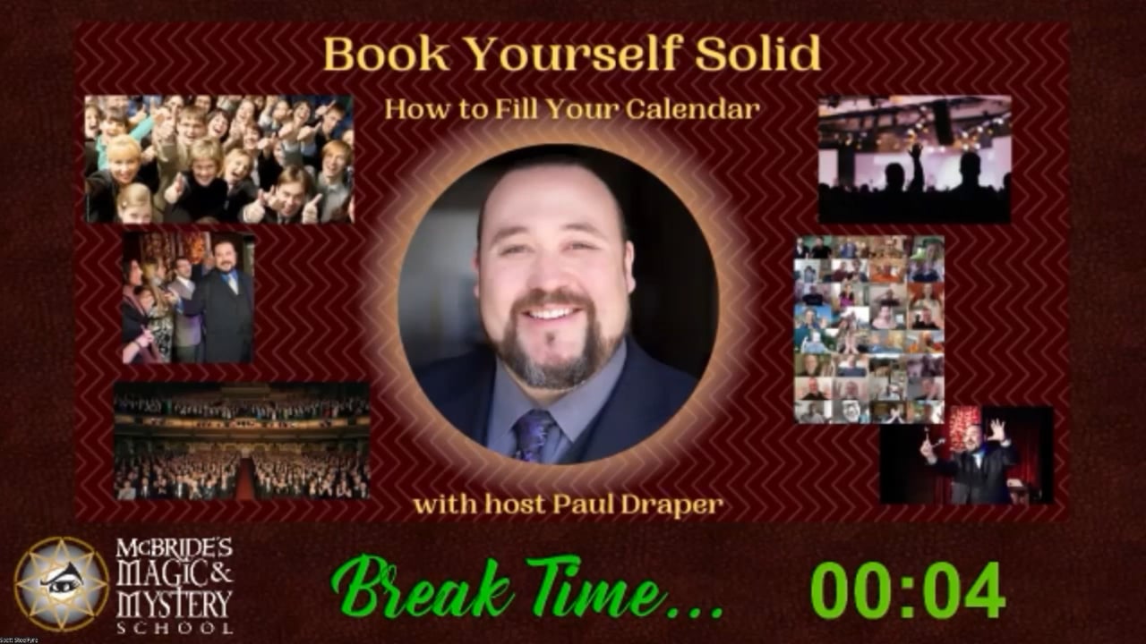 Book Yourself with Paul Draper 2023 - 1b Book Yourself Solid Feb 2 2023 on Vimeo