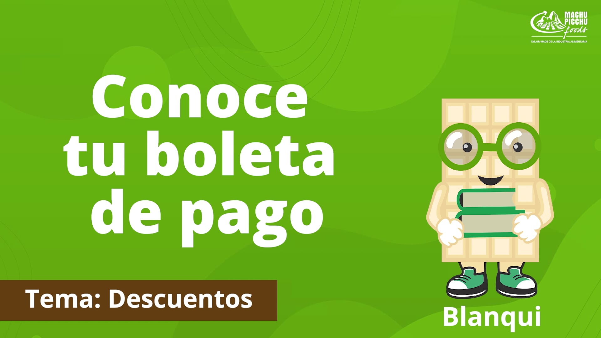 Video: Conoce tu boleta - descuentos on Vimeo