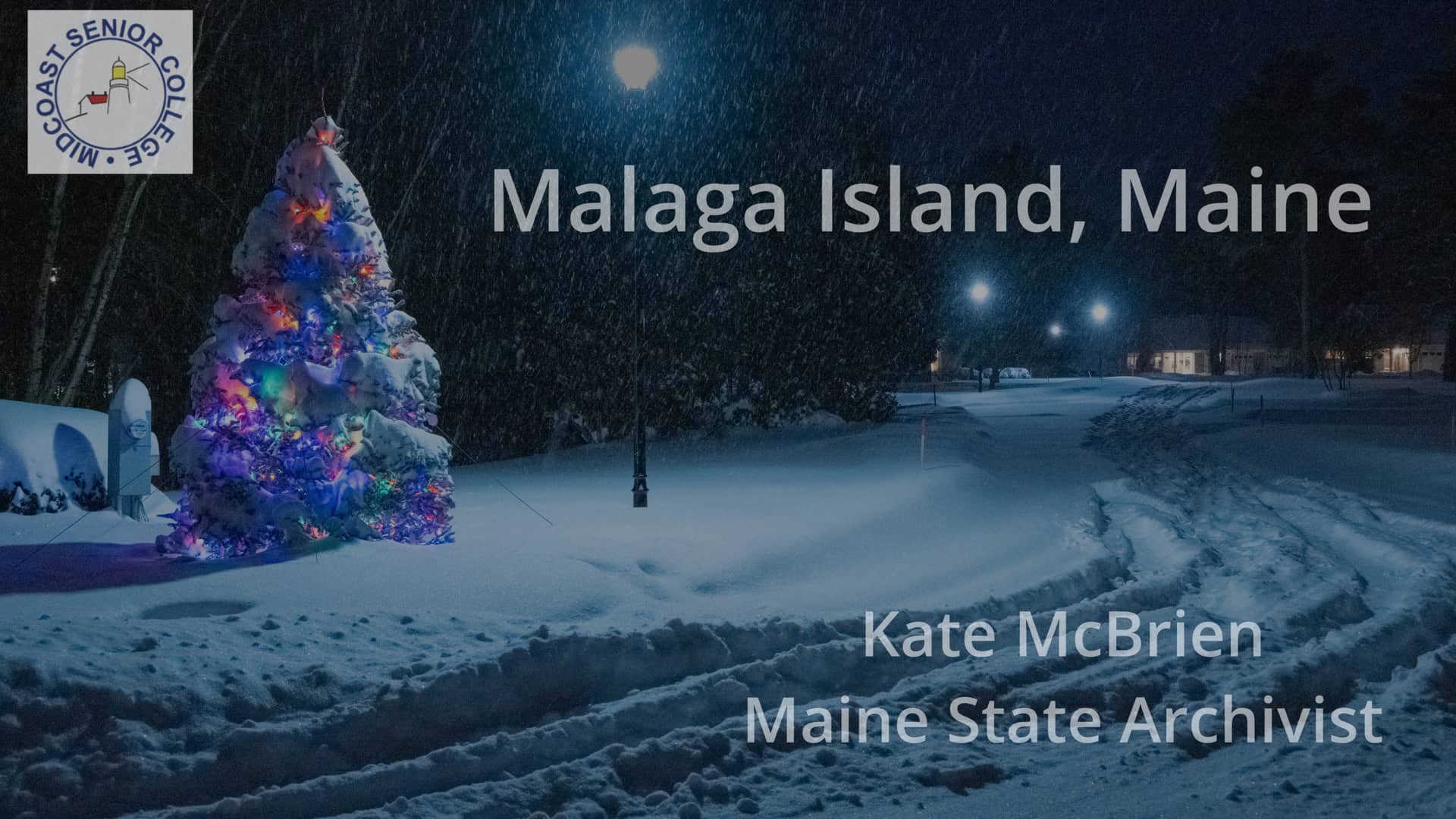 Malaga Island - Winter Wisdom - Kate McBrien on Vimeo