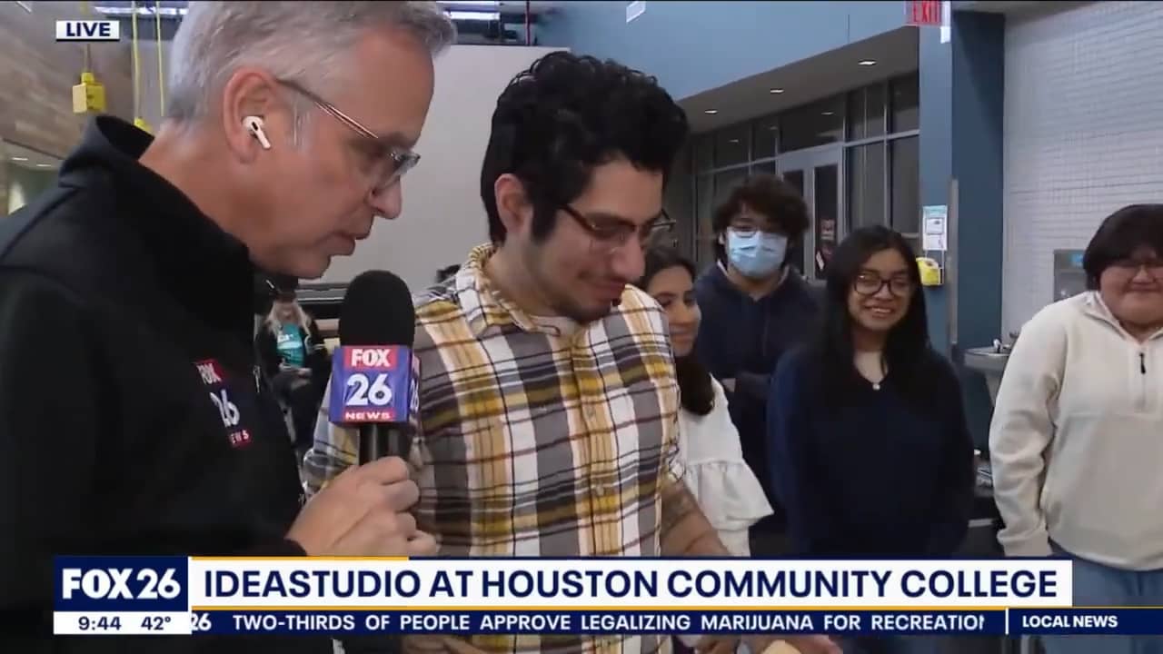 At IDEAStudio with FOX 26 Houston's Ruben Dominguez on Vimeo