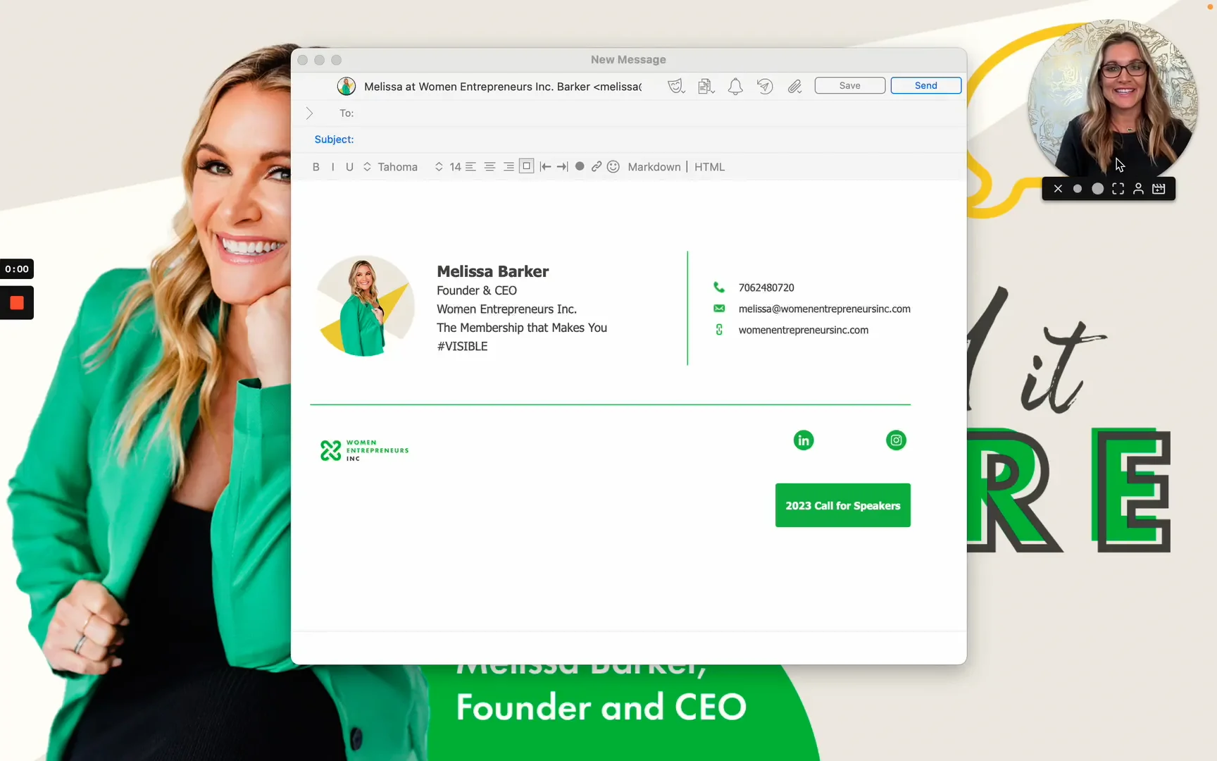 Upgrade Your Email Signature_GET #VISIBLE Shortcut Series_