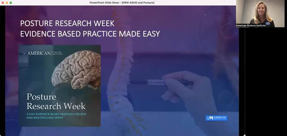 Posture Research Week: ADHD & Posture on Vimeo