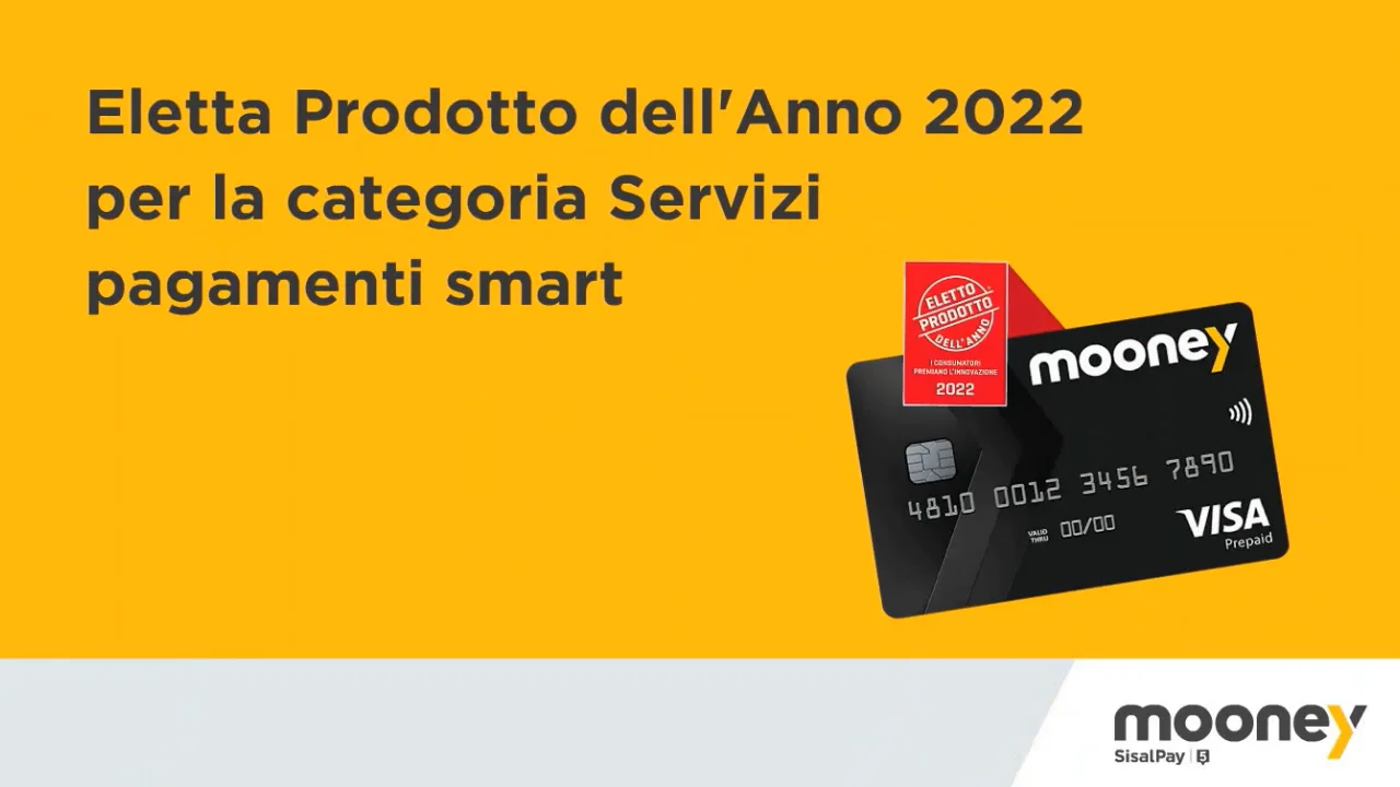 Mooney Carta Prepagata - Eletto Prodotto dell'Anno 2022 - Servizi ...