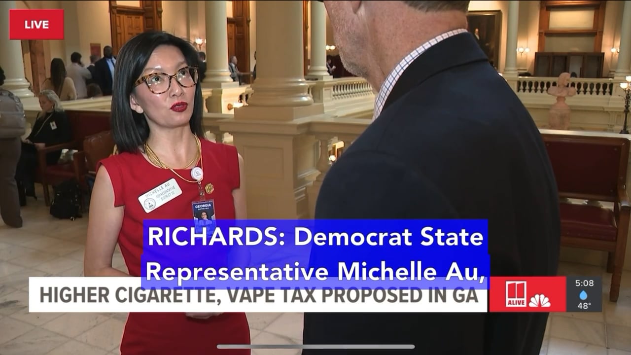 11Alive News, Rep. Michelle Au speaks on HB 191 on Vimeo
