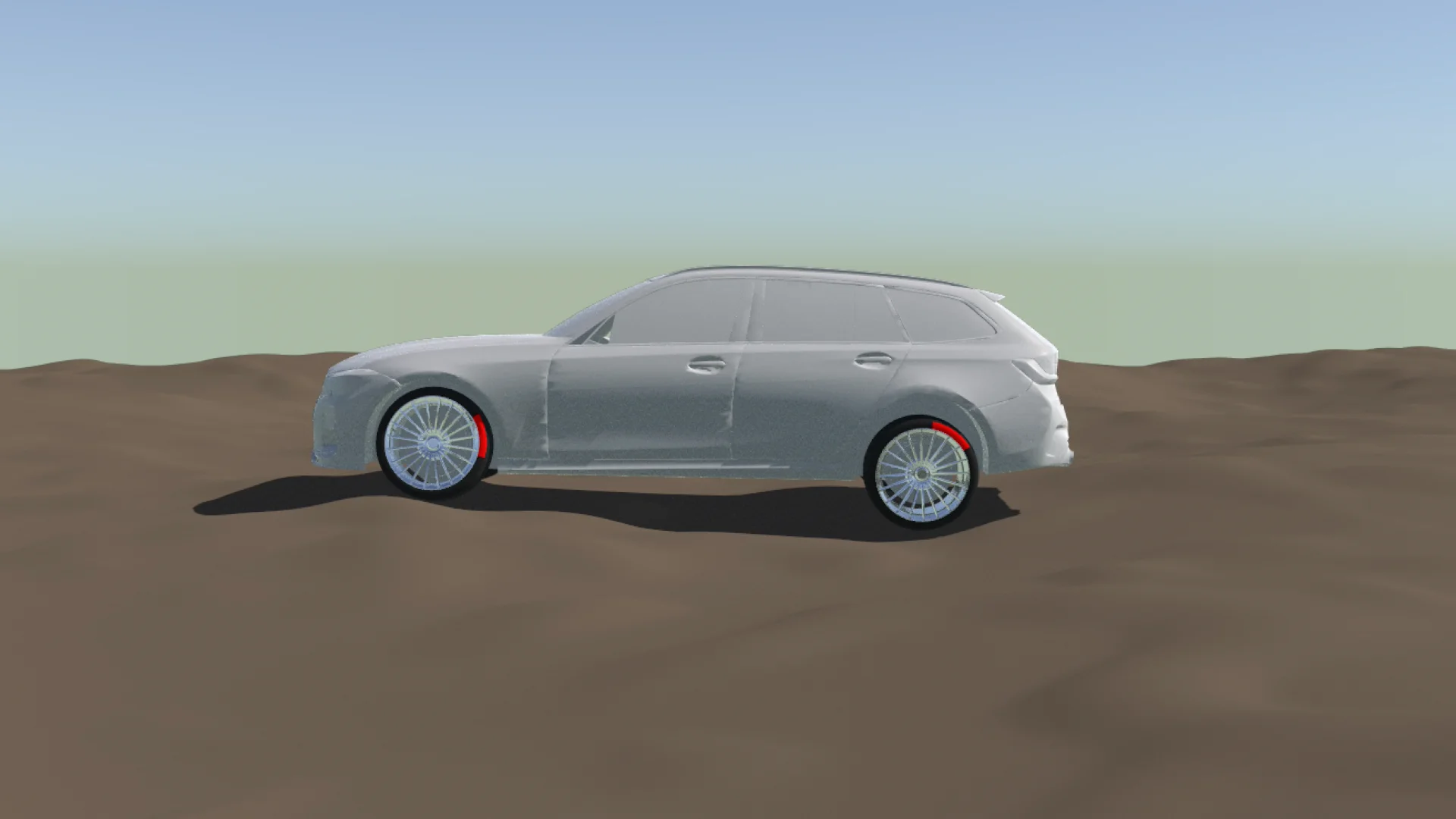 Houdini RBD Dynamic Car Rig simulation