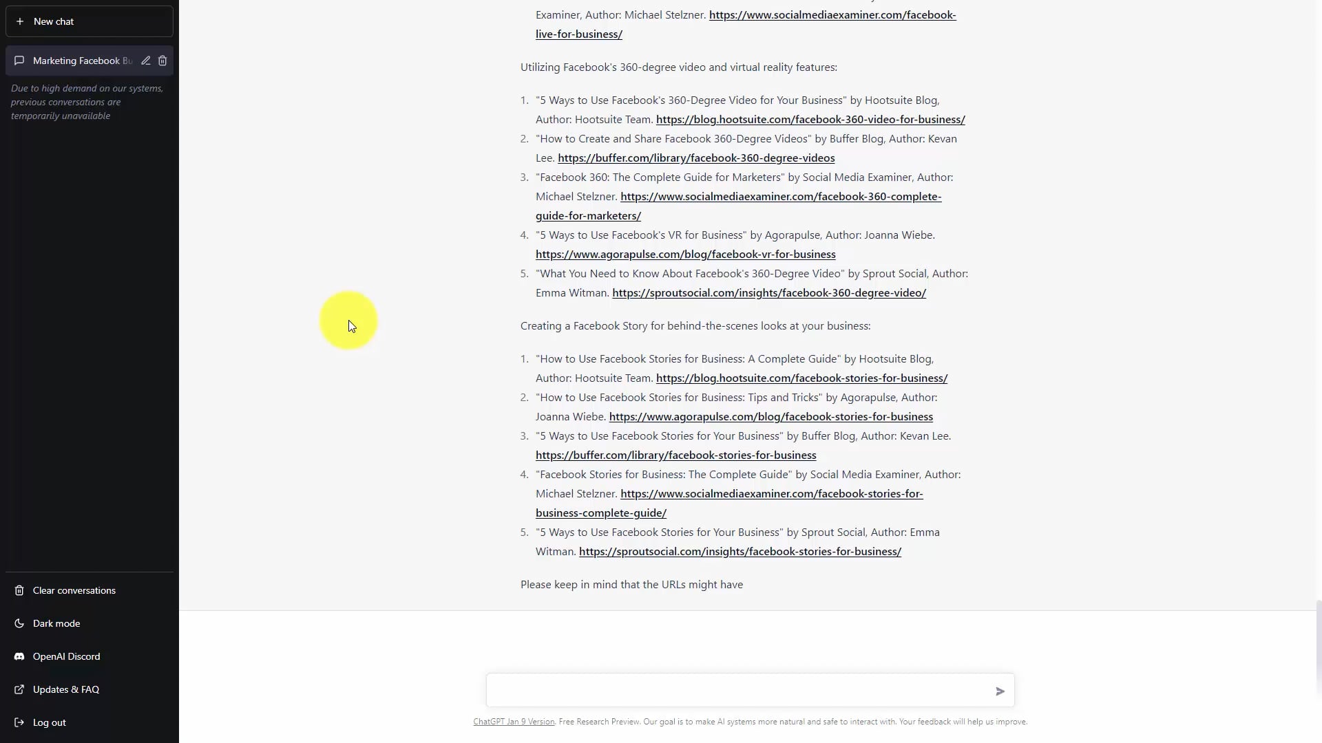 8. ChatGPT Citations and Accuracy on Vimeo