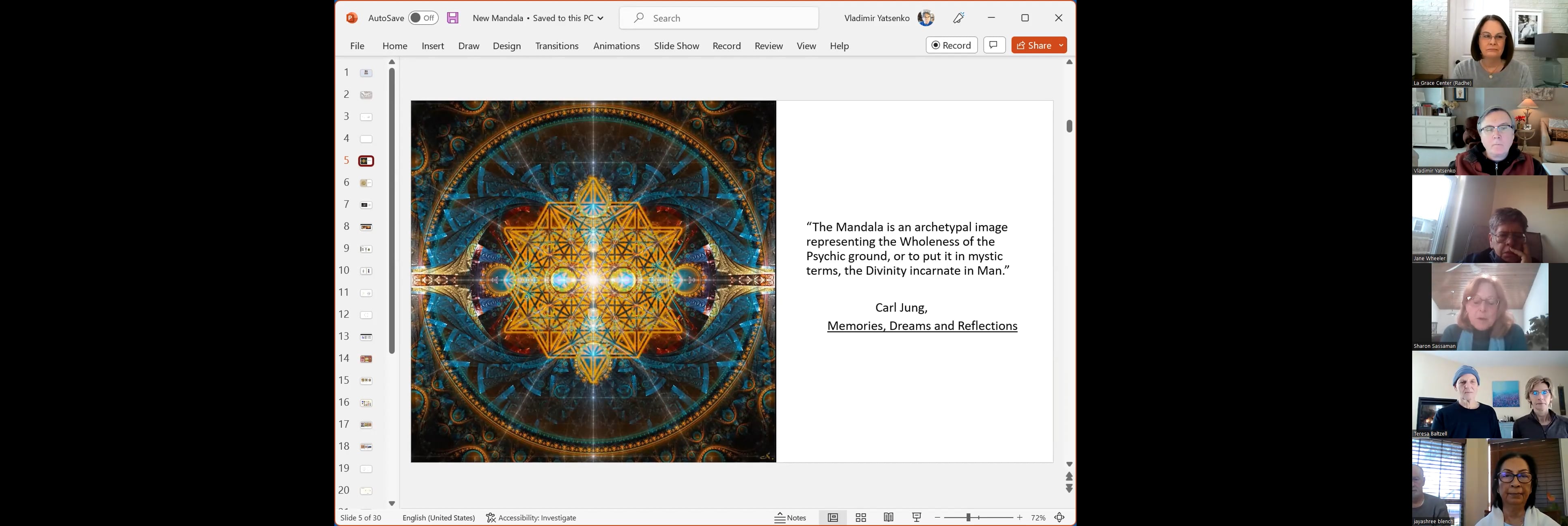 Sunday Sangha: Symbolism of Mandalas on Vimeo