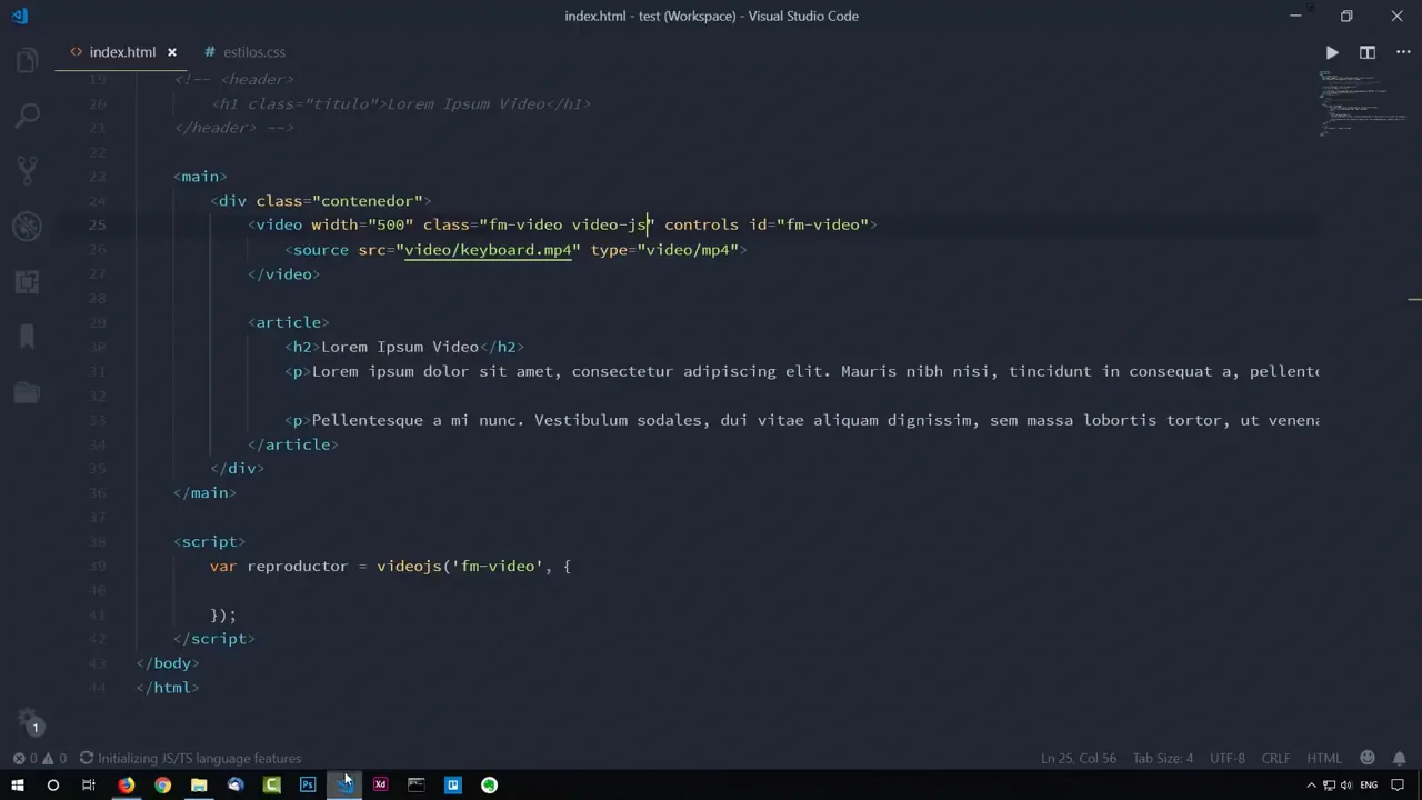 Como Hacer un Reproductor de Video Personalizado con HTML y CSS ...