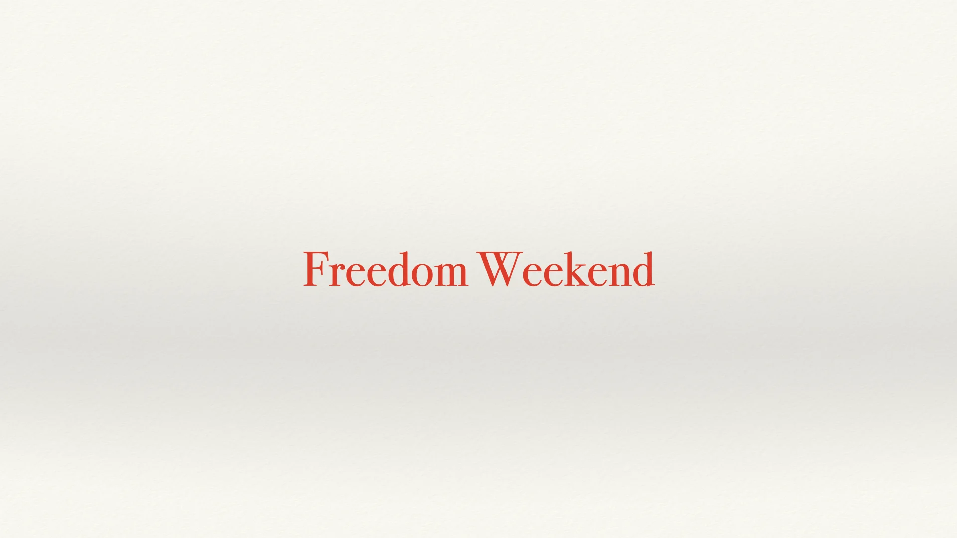 2023-02-05_Freedom_Weekend on Vimeo