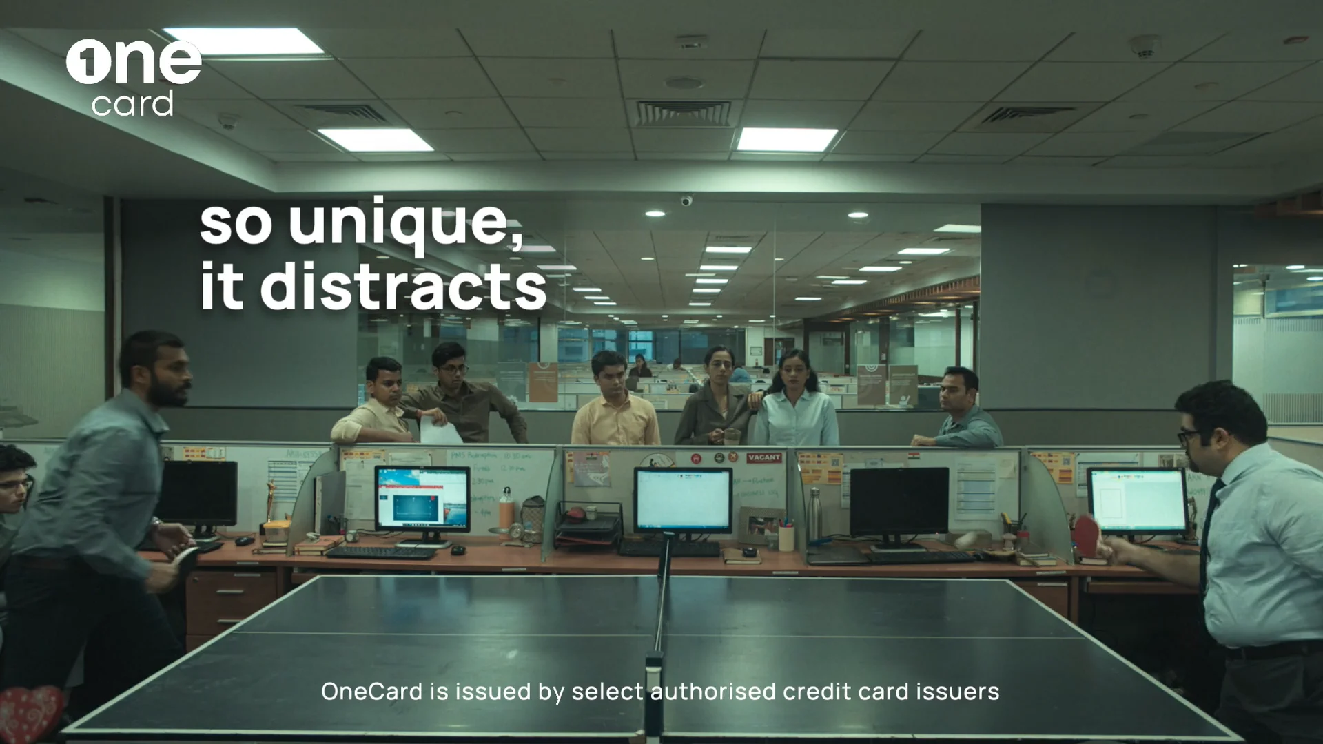 OneCard Campaign - So Unique, It Distracts (Office) on Vimeo