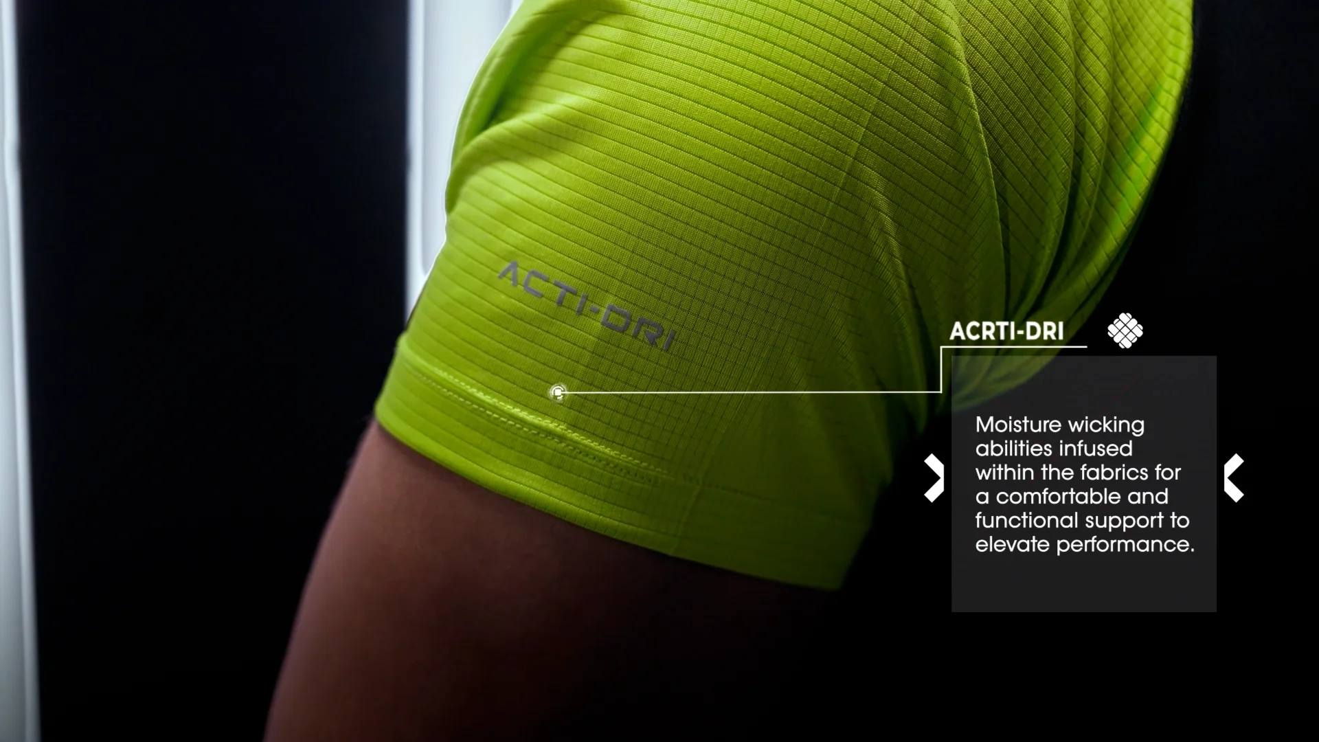 Advertisement for Sigma sport wear company