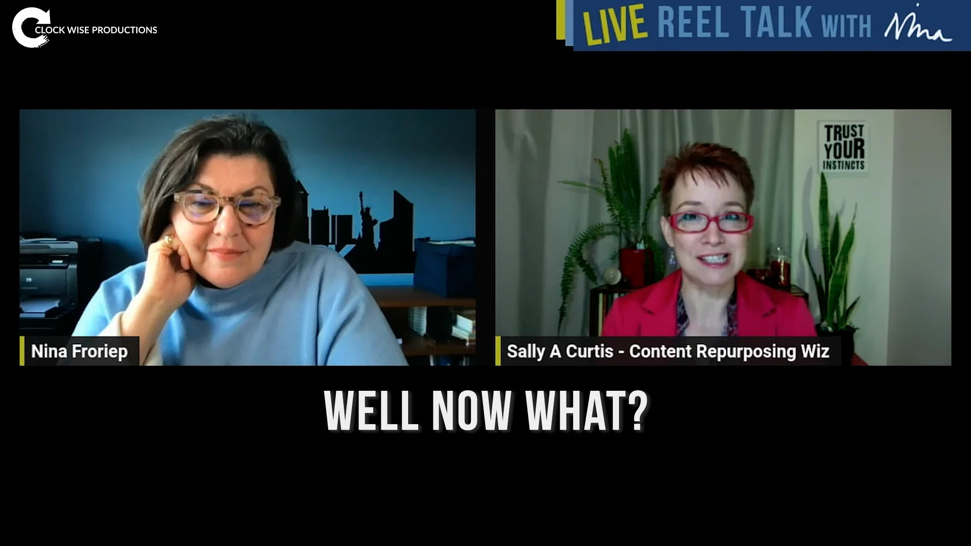 REEL TALK MICRO | Sally A. Curtis | Well Now What | February 2023 on Vimeo