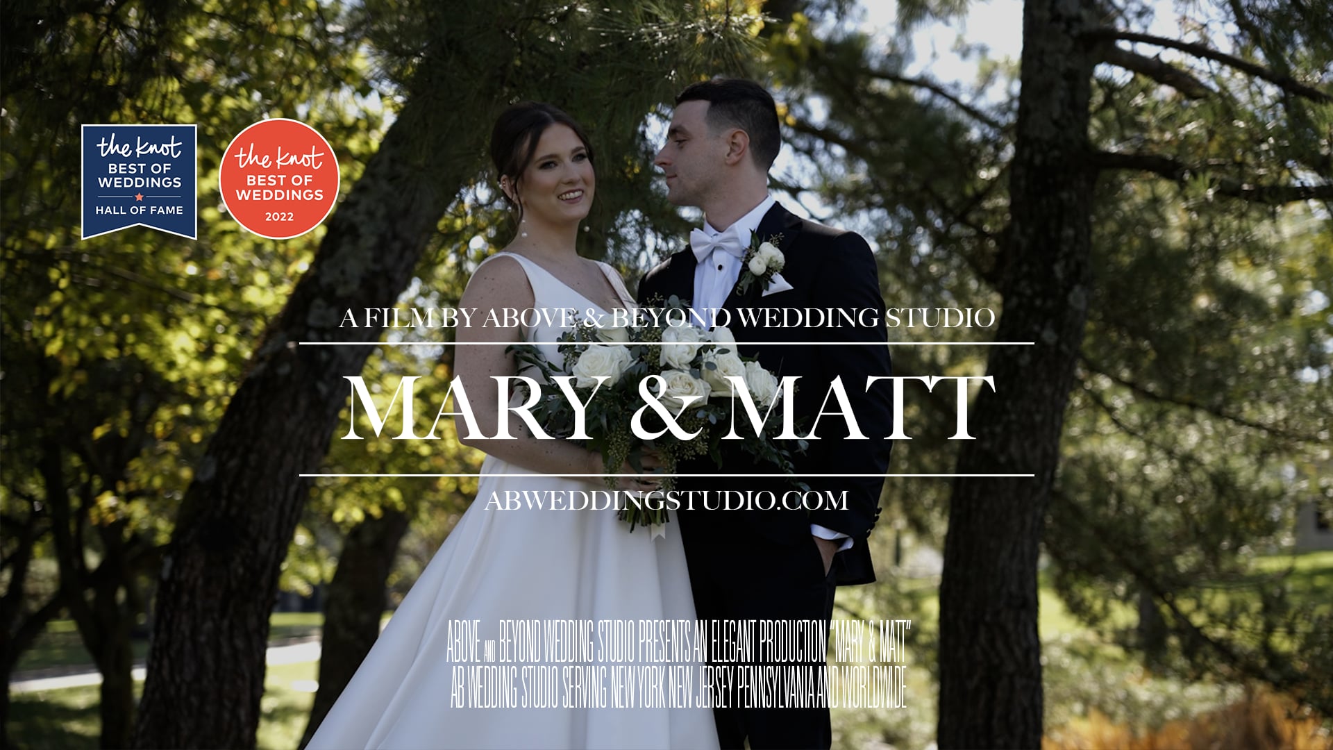 Mary and Matt's Wedding Highlight Film The Mansion at Mountain Lakes ...