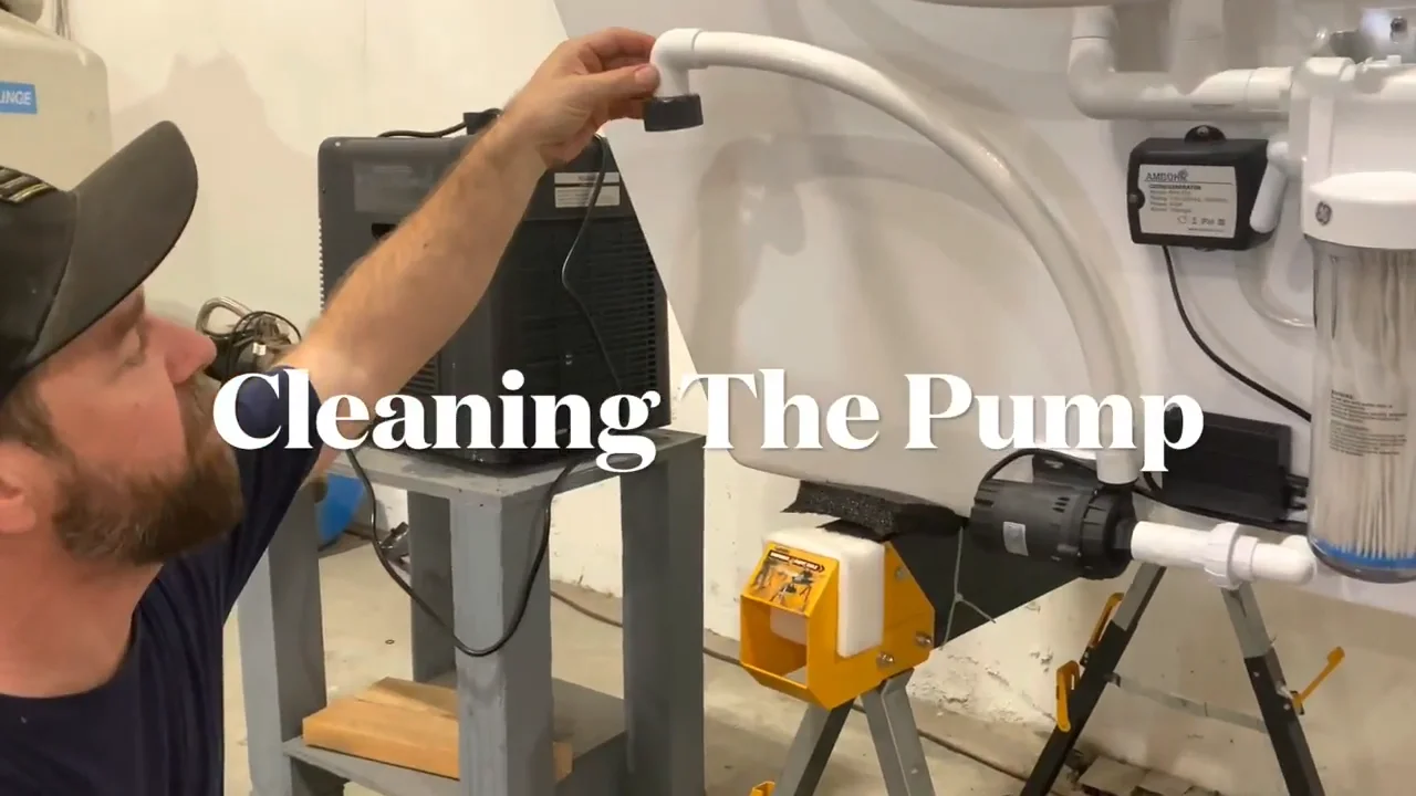 Cleaning the Pump on Vimeo