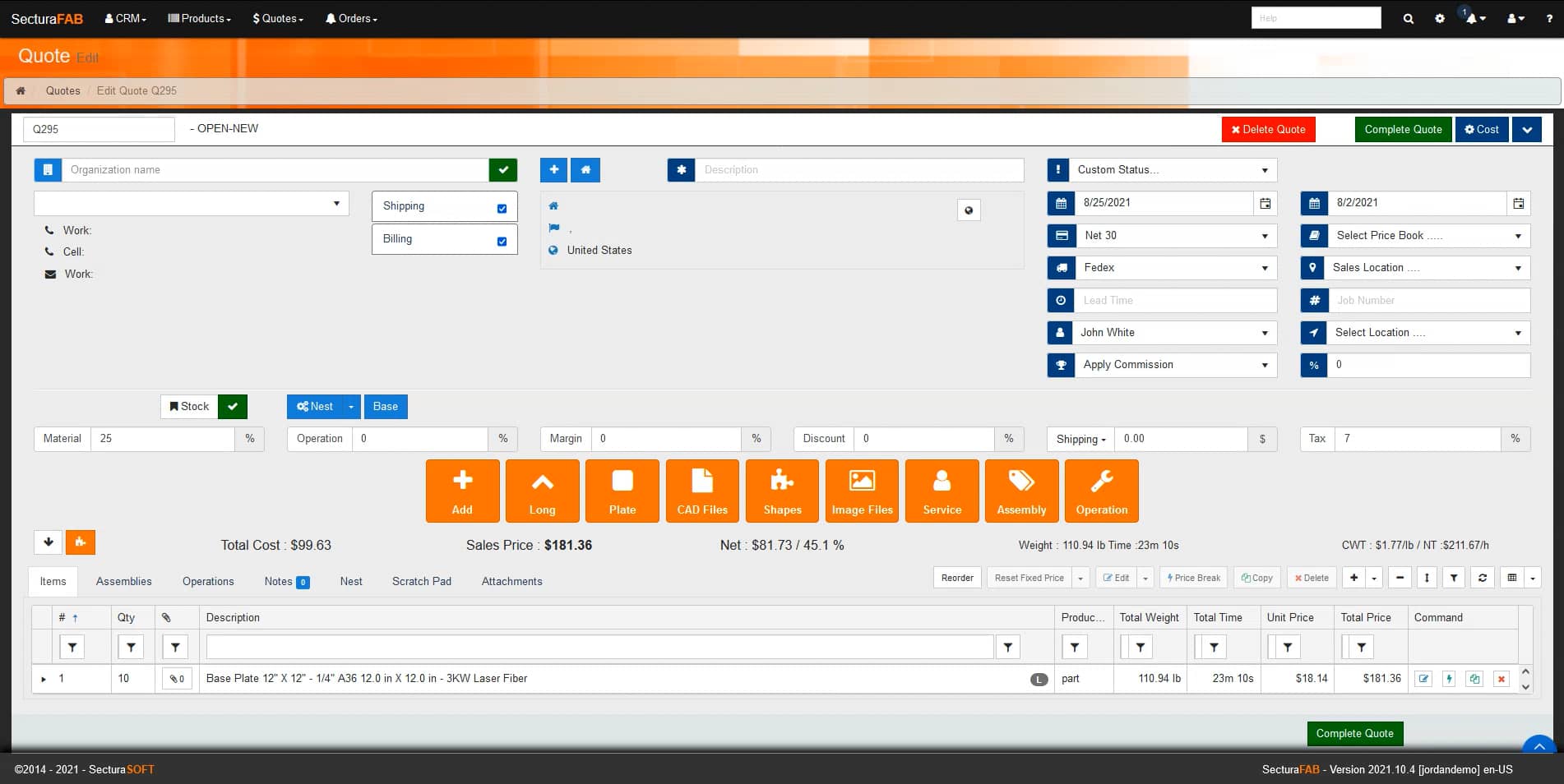 Adding Operations on Vimeo