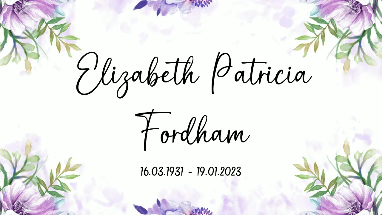 ELIZABETH PATRICIA FORDHAM.mp4 on Vimeo