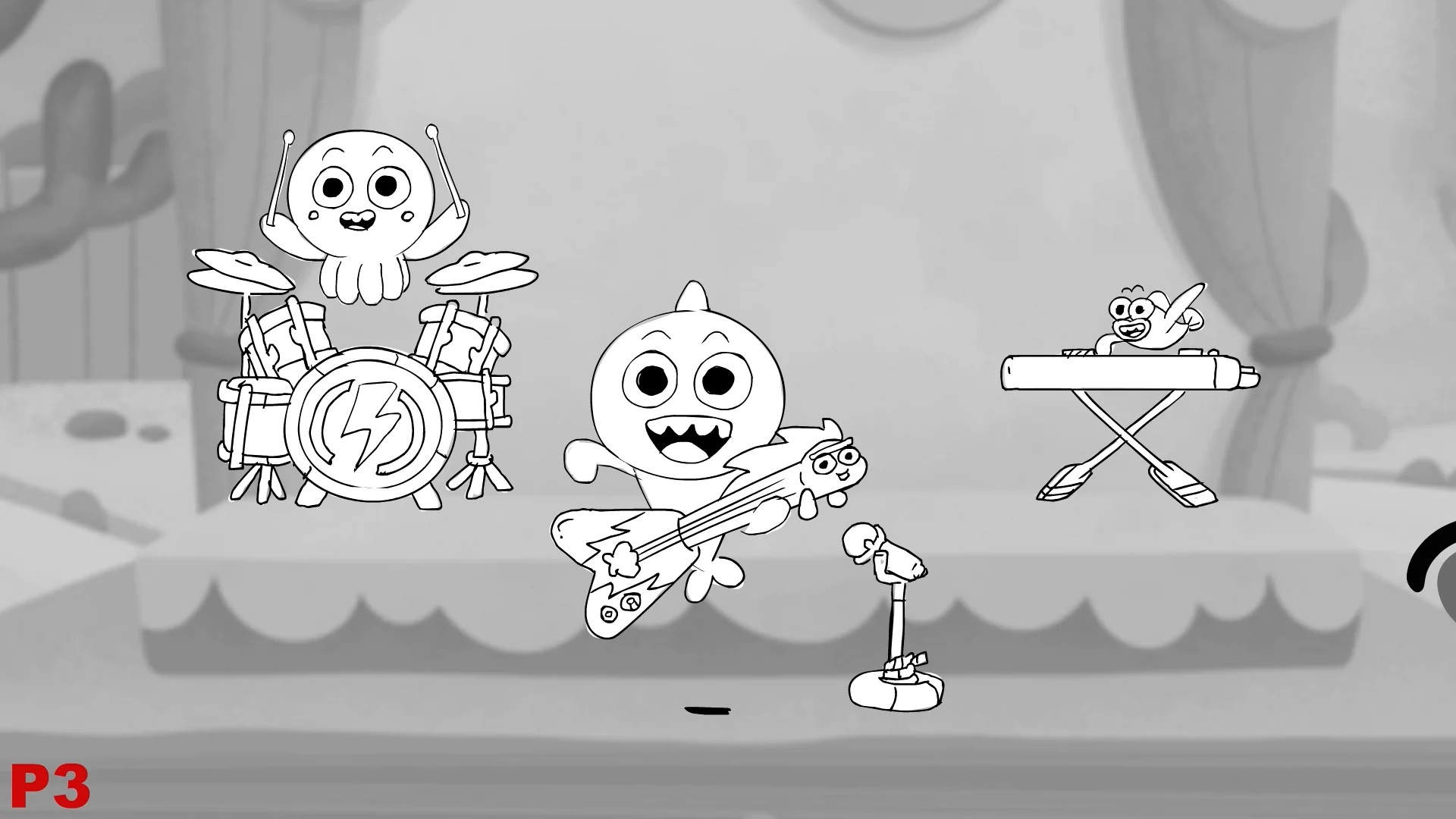 A Shark Day's Night Storyboard / Animatic - Baby Shark's Big Show