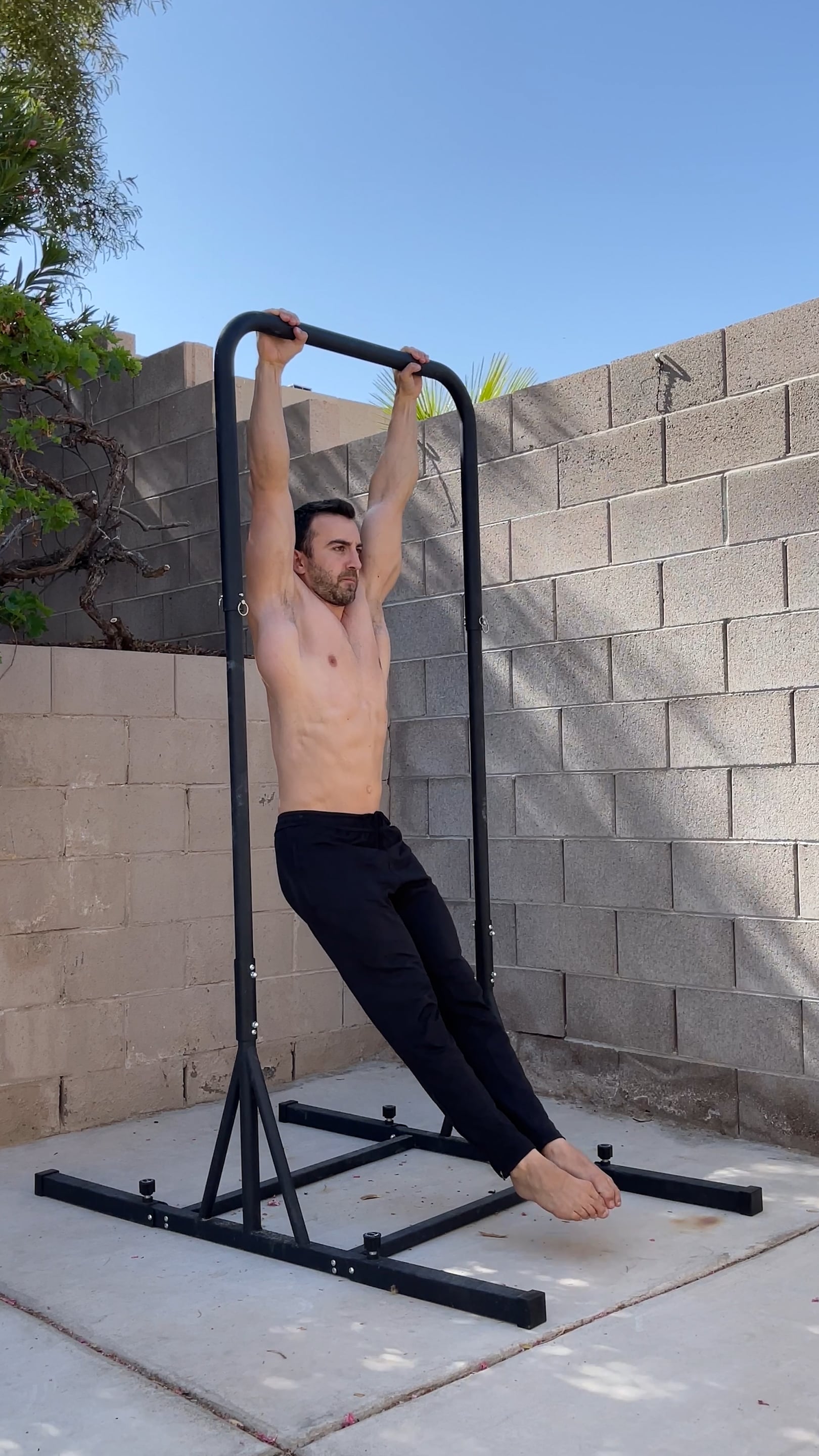 Hanging leg raises demo on Vimeo