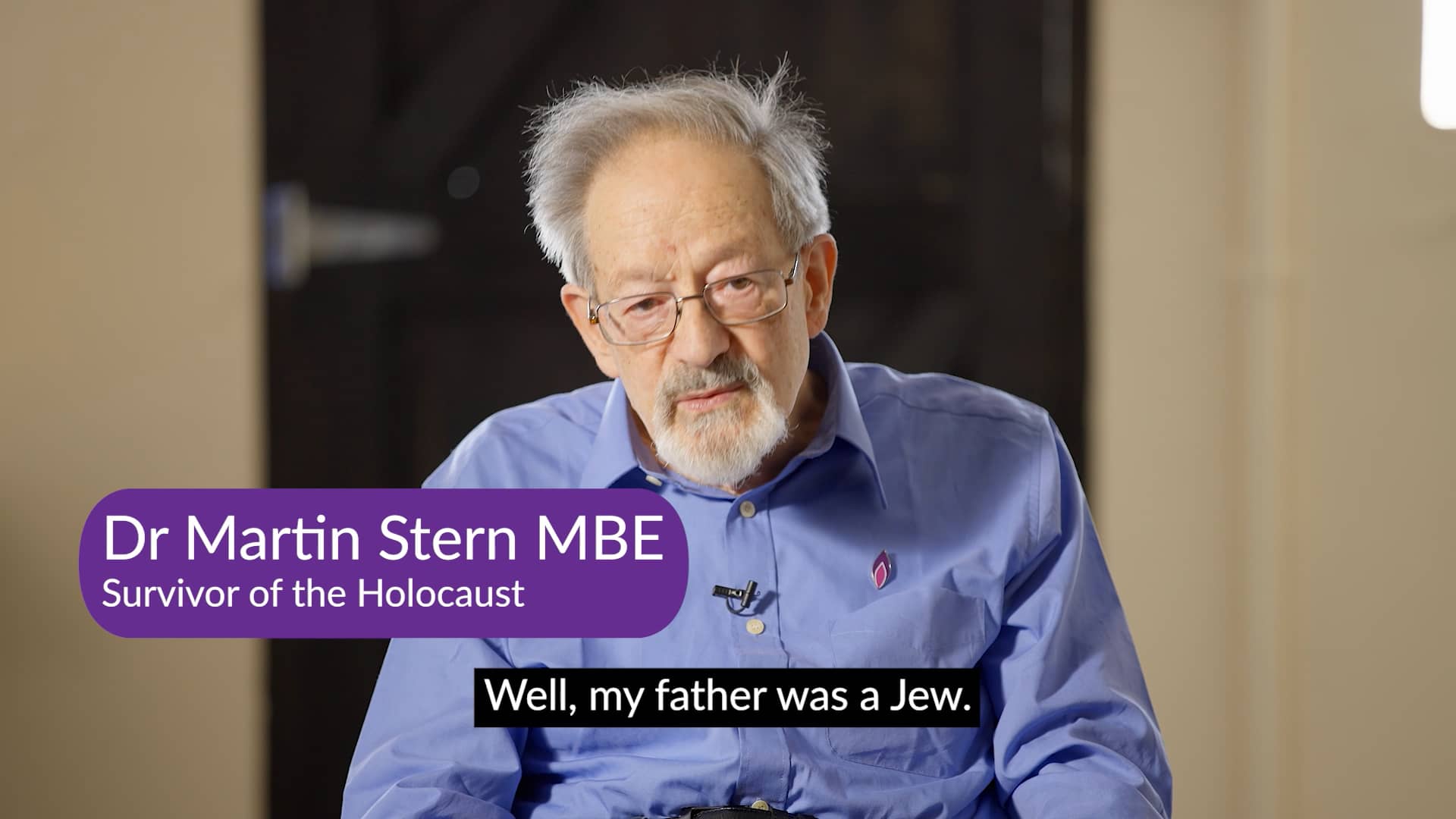 The testimony of Dr Martin Stern MBE and Amouna Adam - part 1 on Vimeo