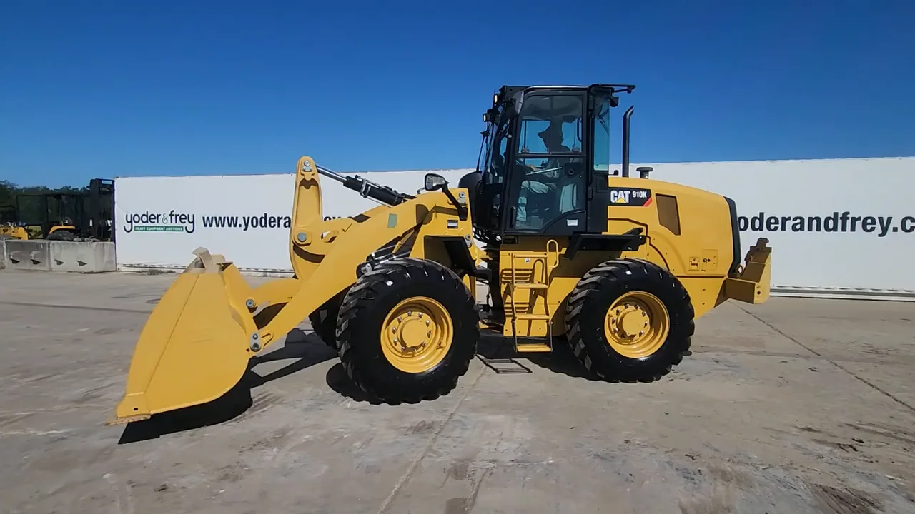 Caterpillar 910K Wheeled Loader - Y&F - Florida - February 2023 on Vimeo