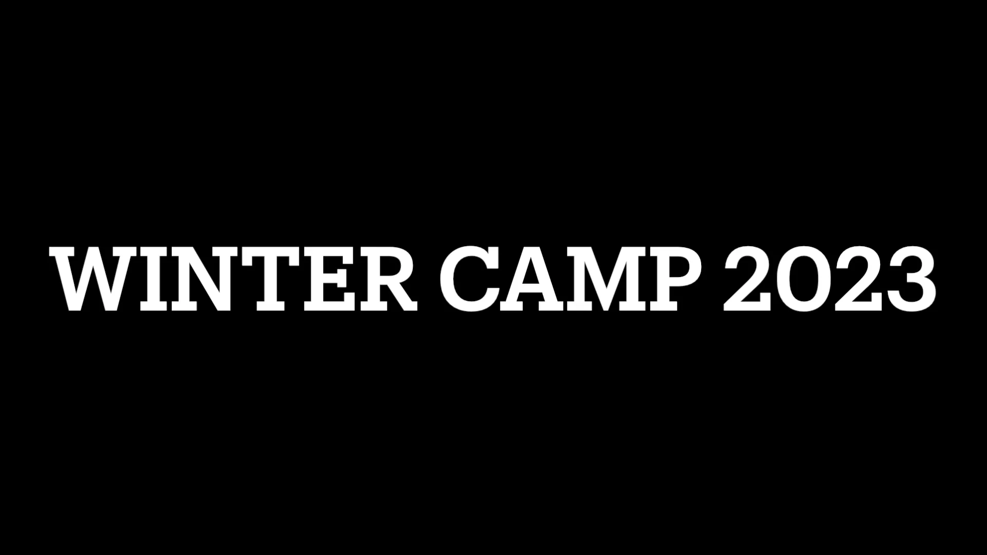 Winter Camp 2023