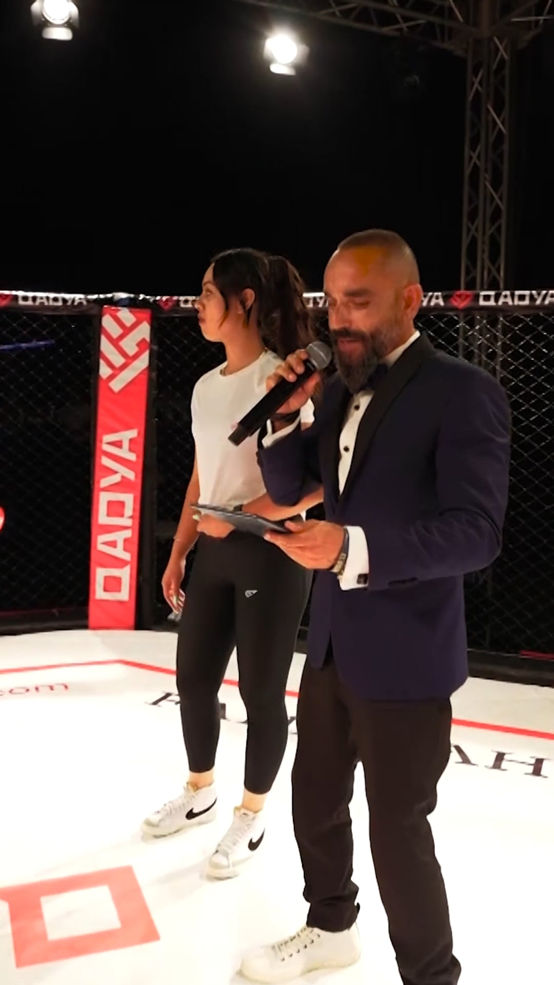 Fight highlight (IG reel) - Qadya MMA Event on Vimeo