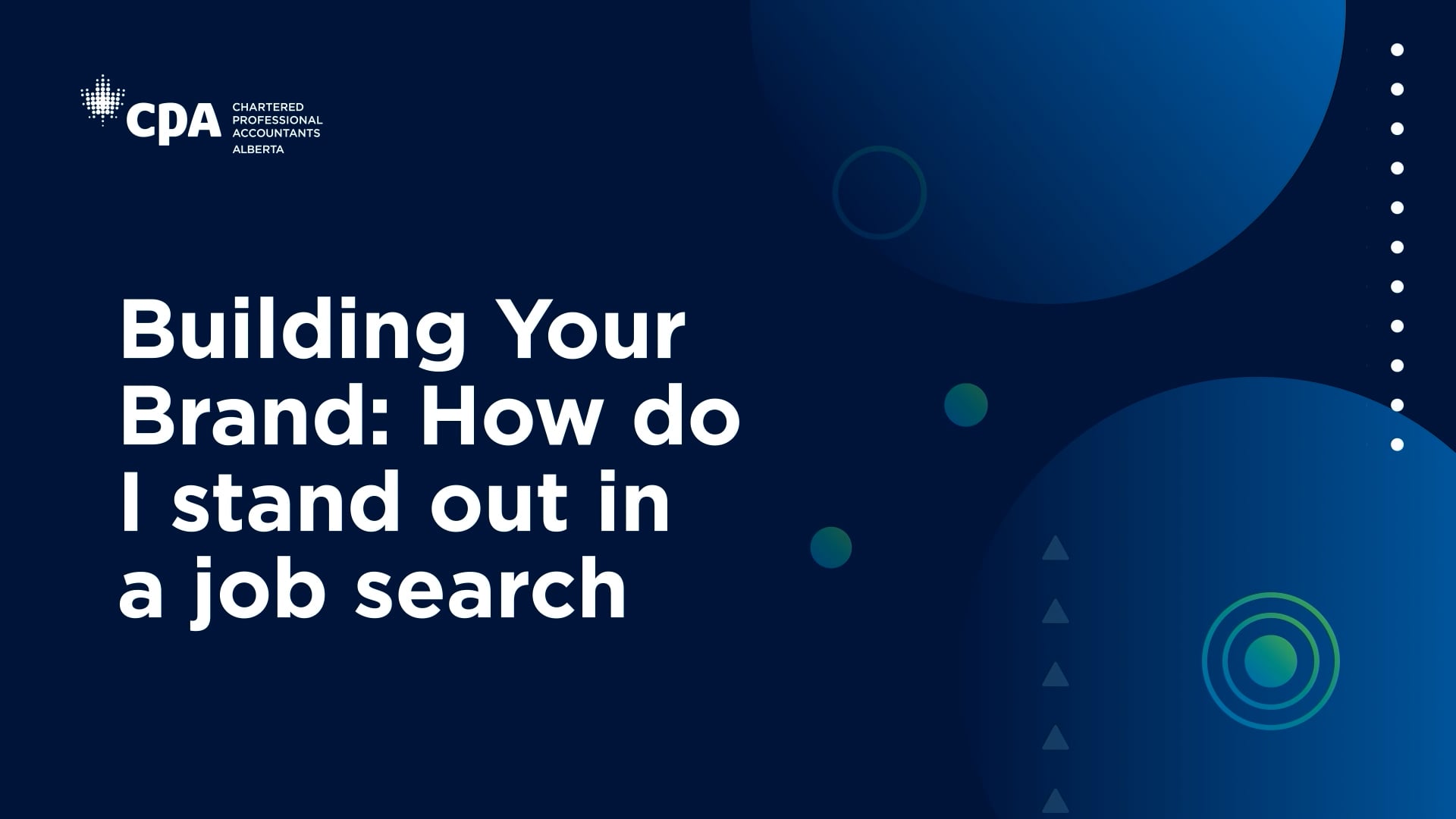 How do I Stand out in The Job Search Process? - Building your Brand on ...