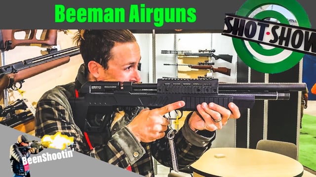 NEW Beeman PCP Under Lever at SHOT Show 2023 with Composite Stock ...