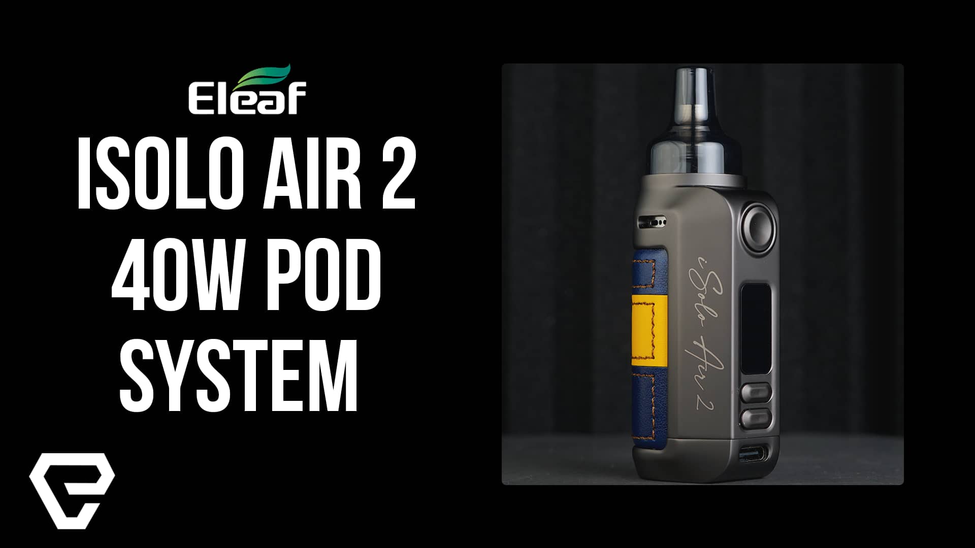 Vape Product Review: Eleaf iSolo Air 2 Pod System! on Vimeo