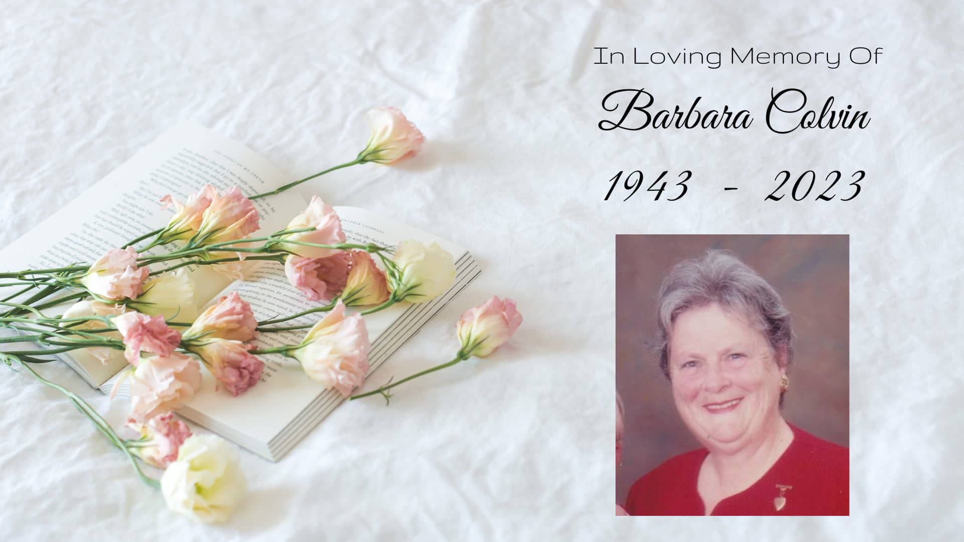 Mrs Barbara Colvin on Vimeo