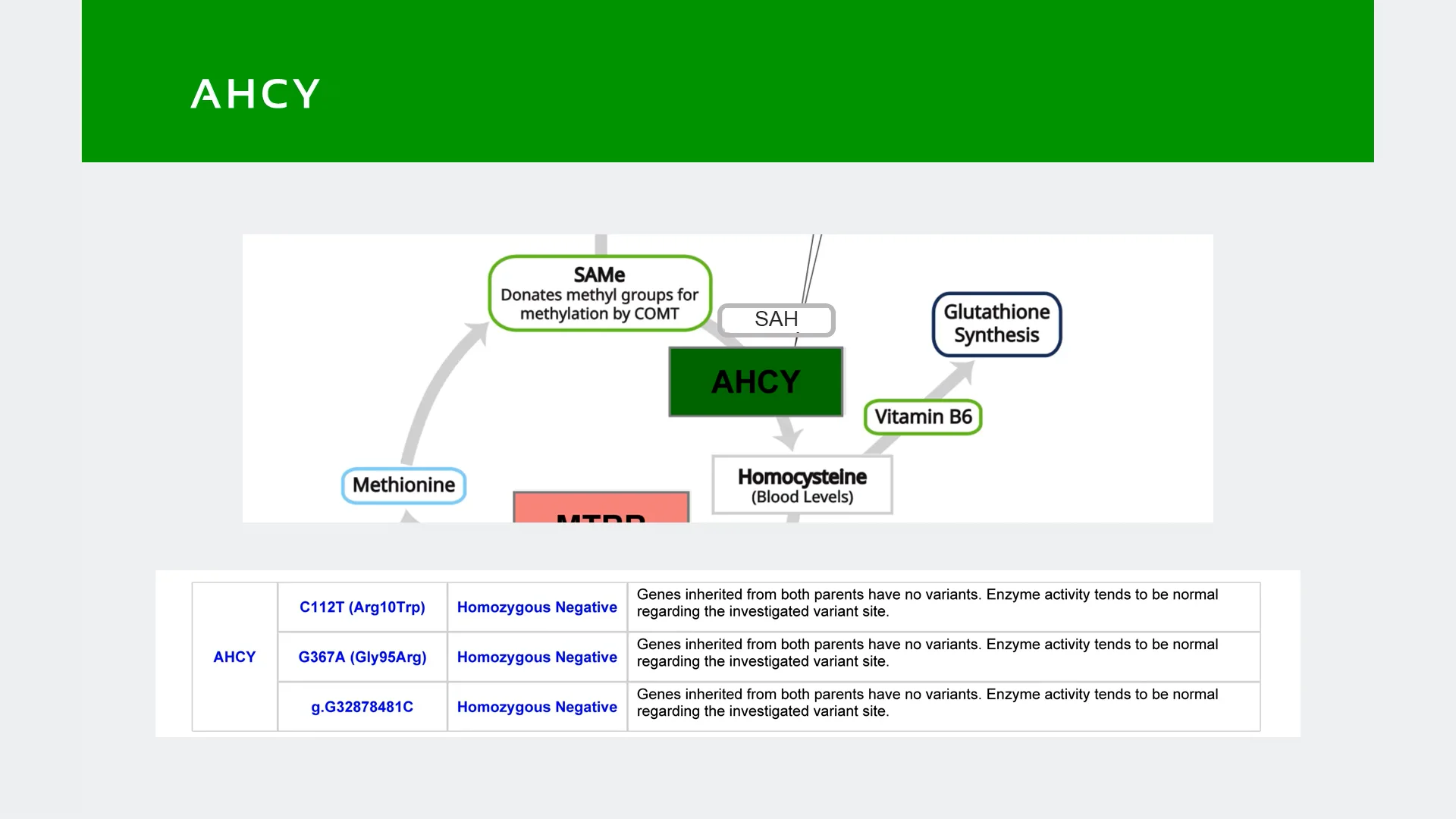 AHCY Overview | MethylDetox Profile on Vimeo