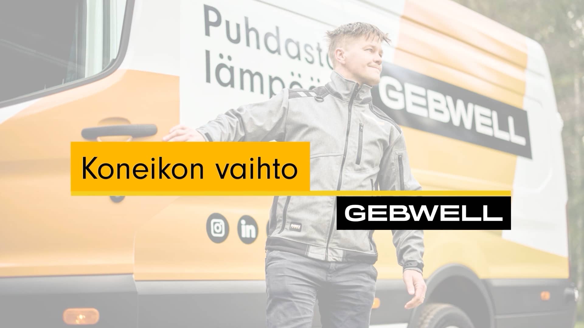 Gebwell Aries lämpöpumpun koneikon vaihto on Vimeo