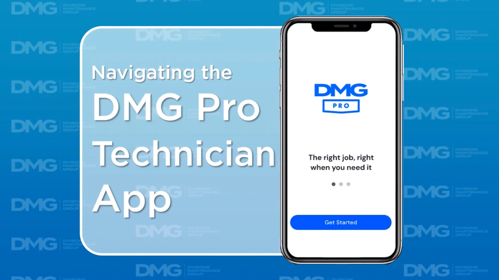 Original Navigating the DMG Pro Tech App on Vimeo