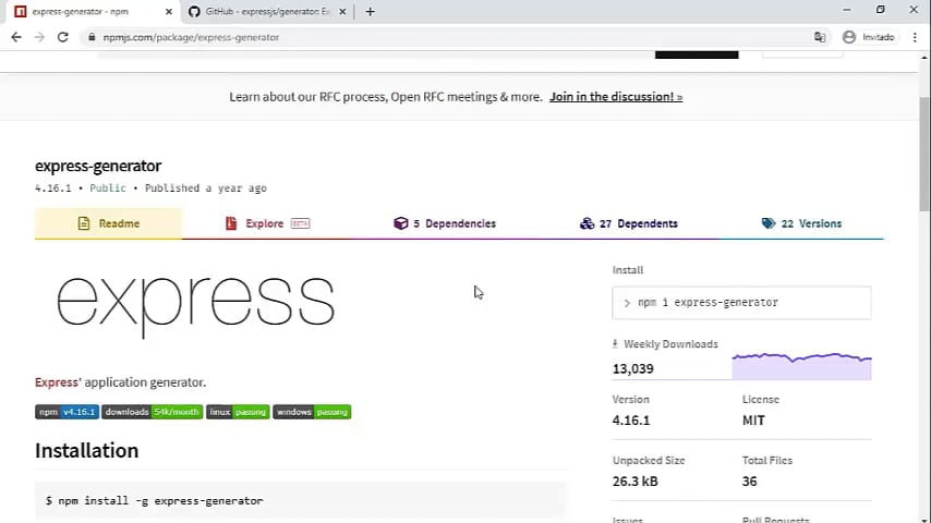 Vídeo 6 - Express Generator..mp4 on Vimeo