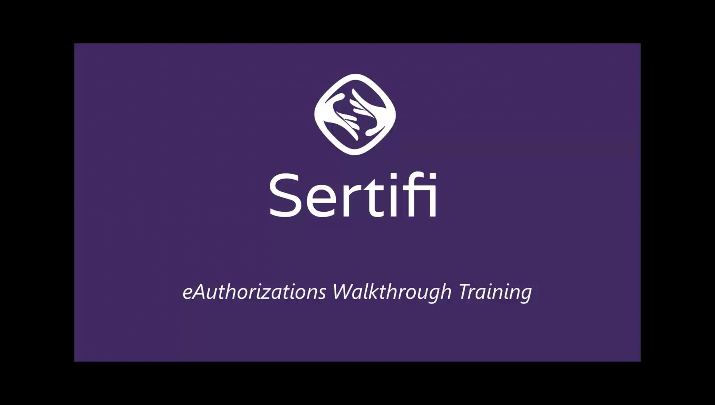 eAuthorizations Full Training