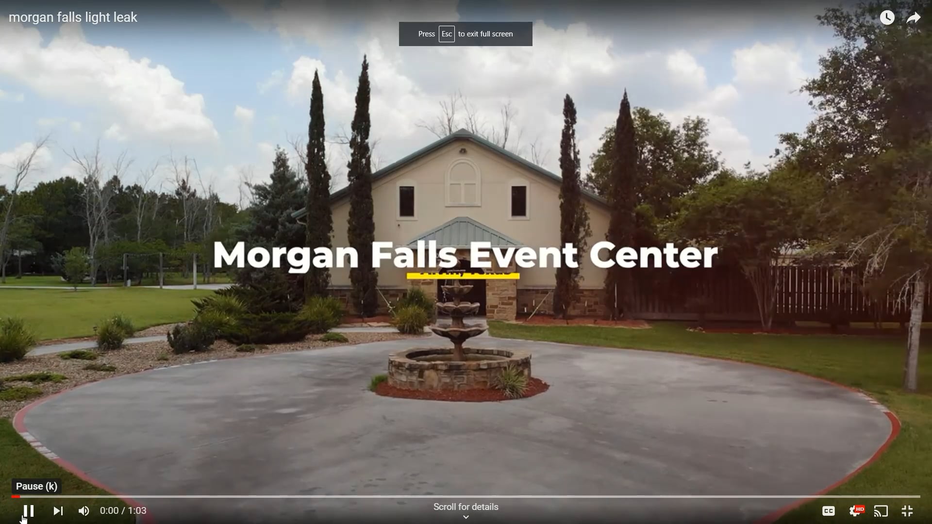 Morgan Falls Event Center - Weddings - Alvin, Texas