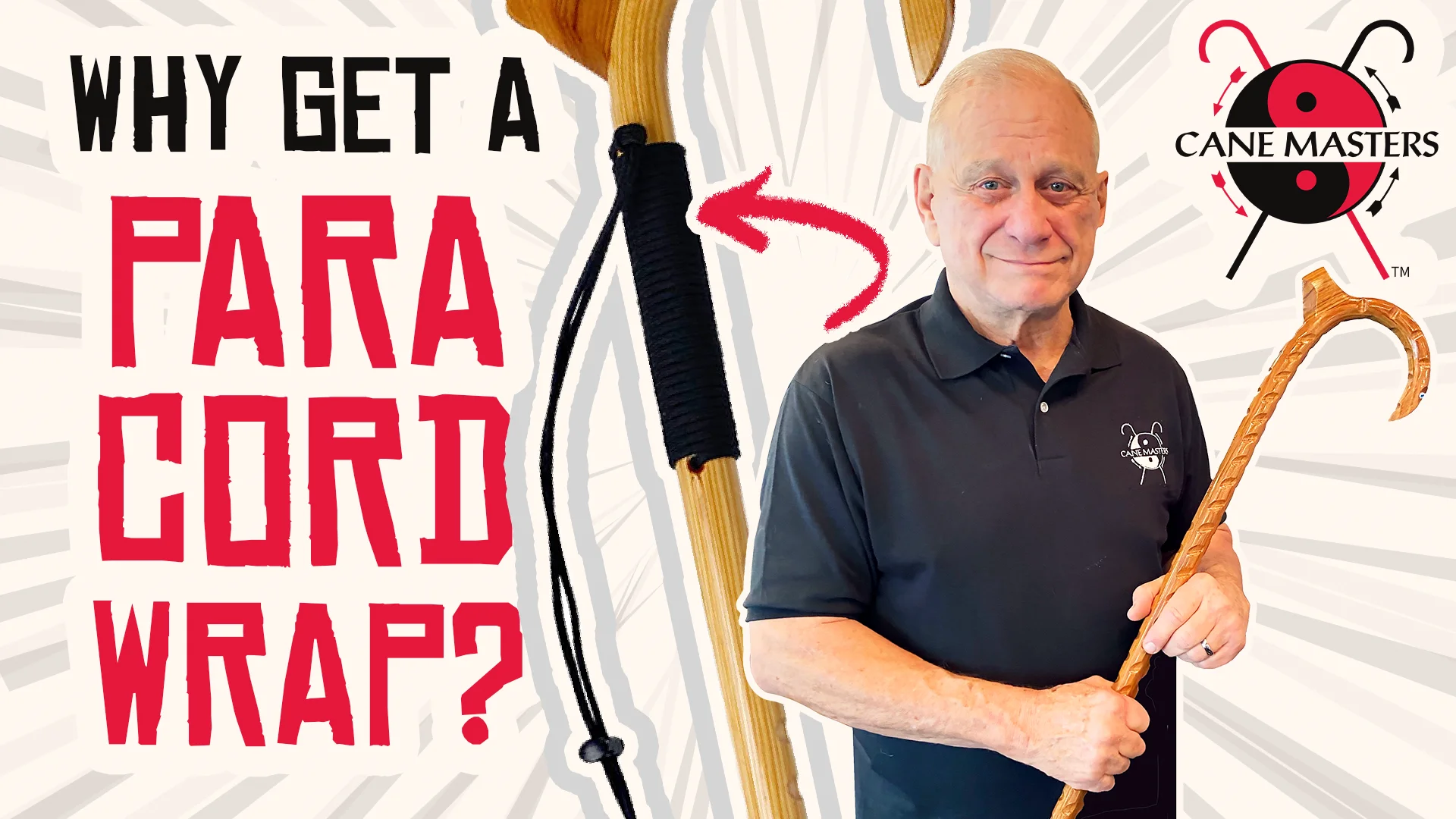 How to Secure Your Grip with Defense Canes | Para-Cord Wrap