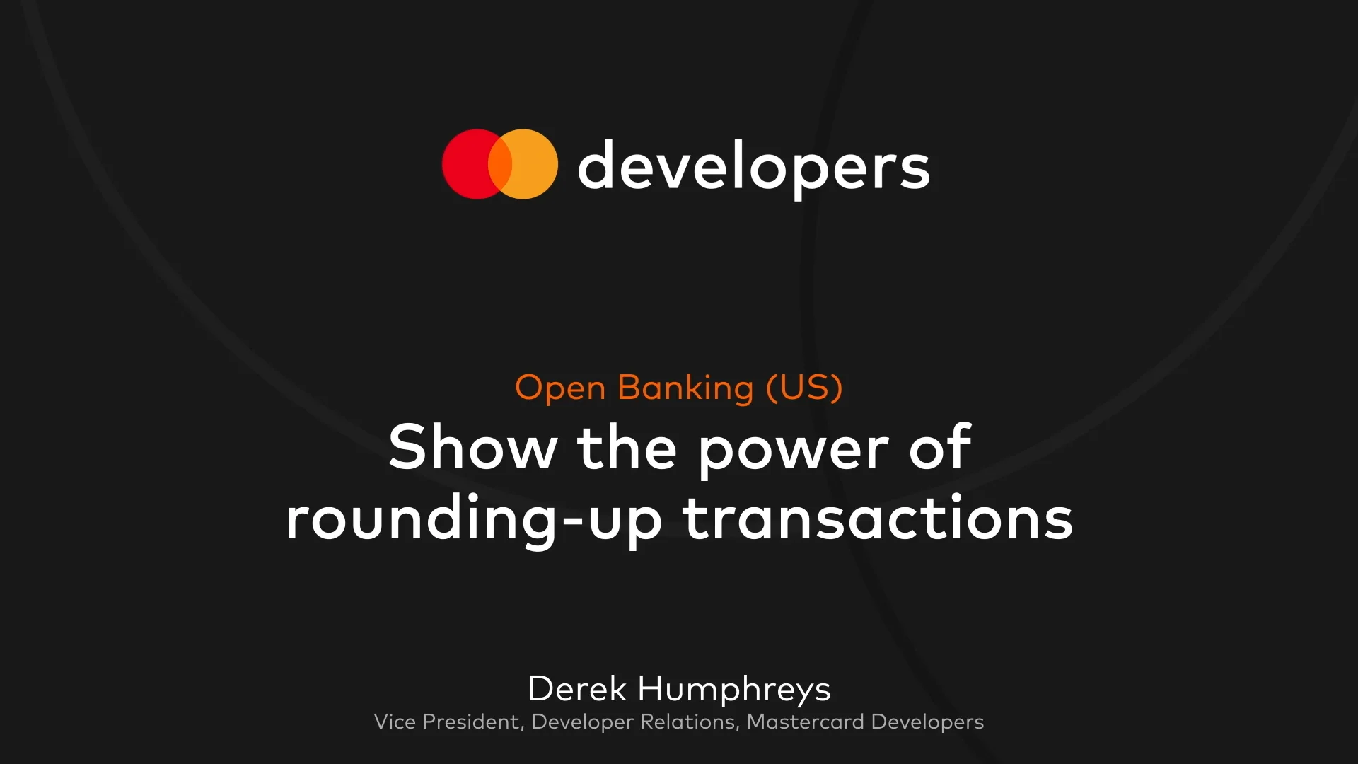 Open Banking (US) Account Aggregation use case on Vimeo