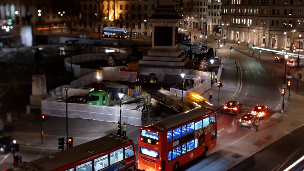 Trafalgar Sun Timelapse -- Tropicana Brightens up London 2 Hours Early ...