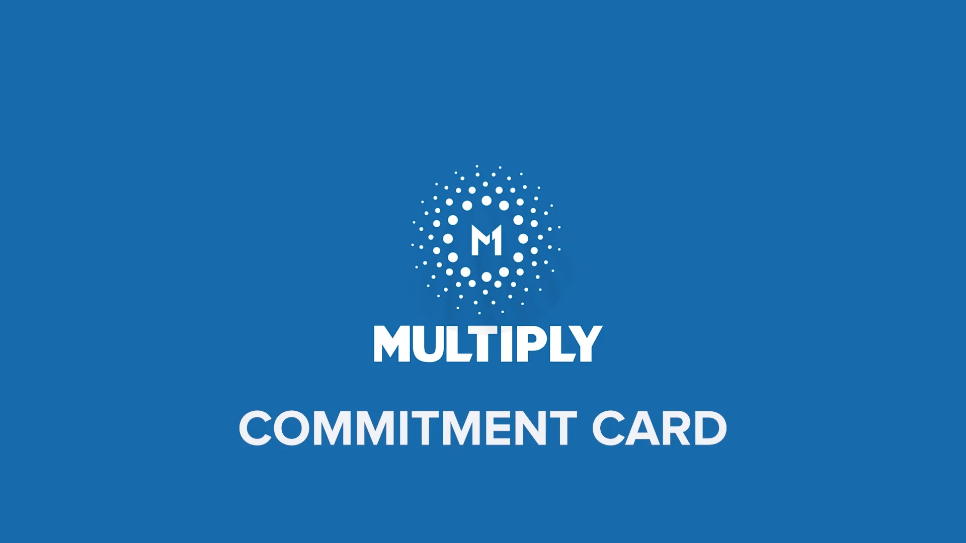 Multiply Commitment Card demo.mp4 on Vimeo