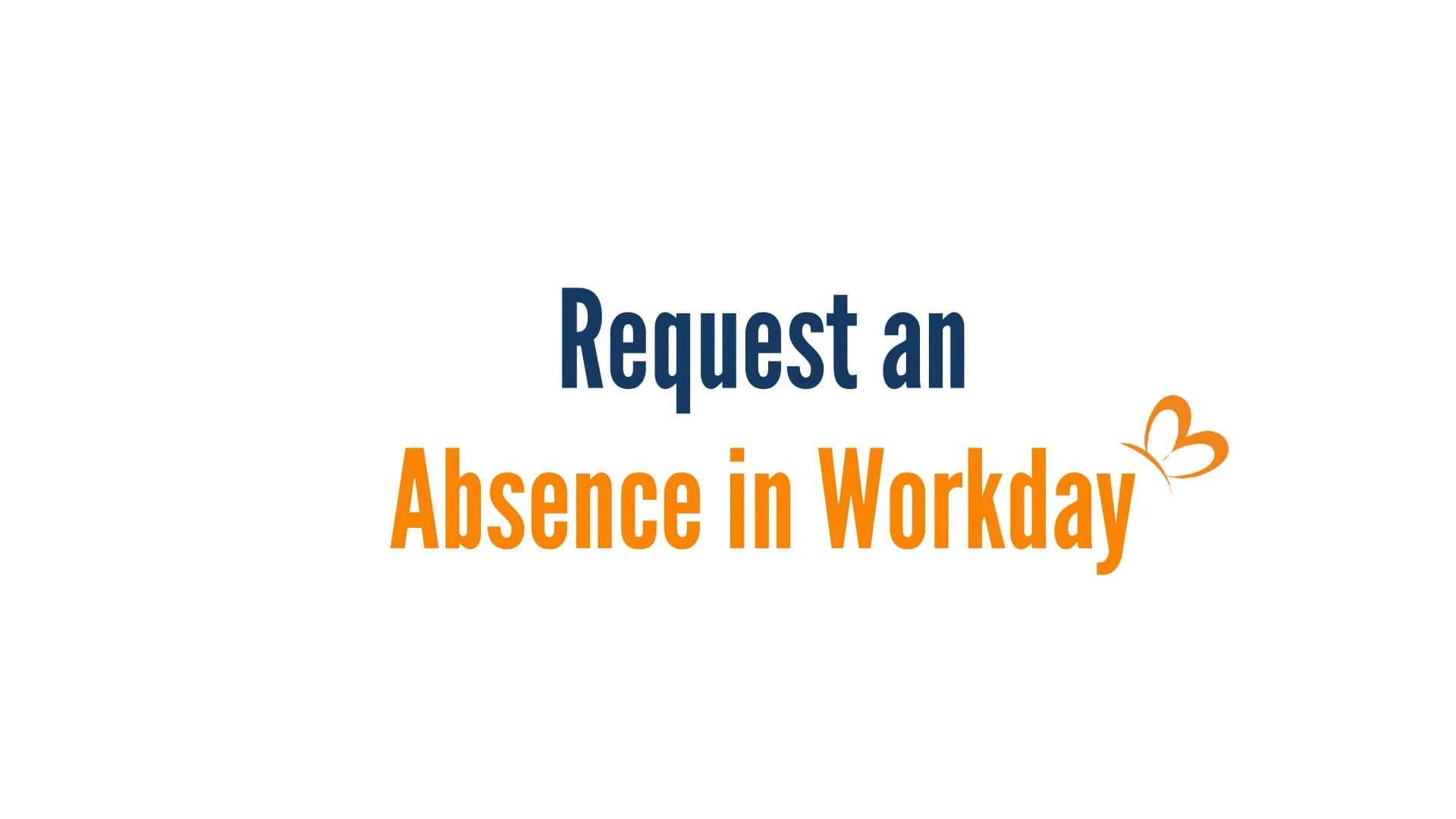 Request an Absence in Workday on Vimeo