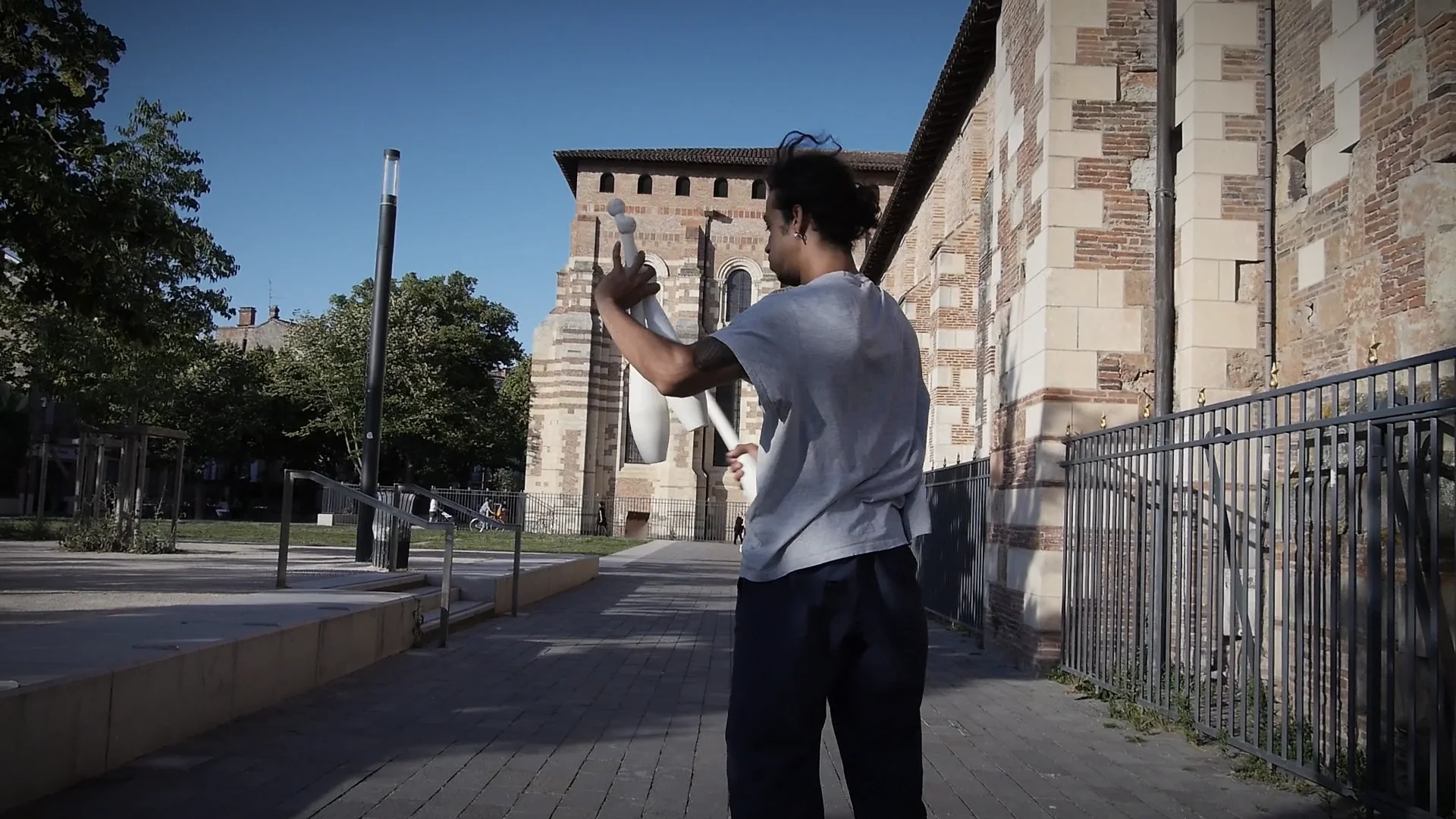 Mario Barragán jongleur