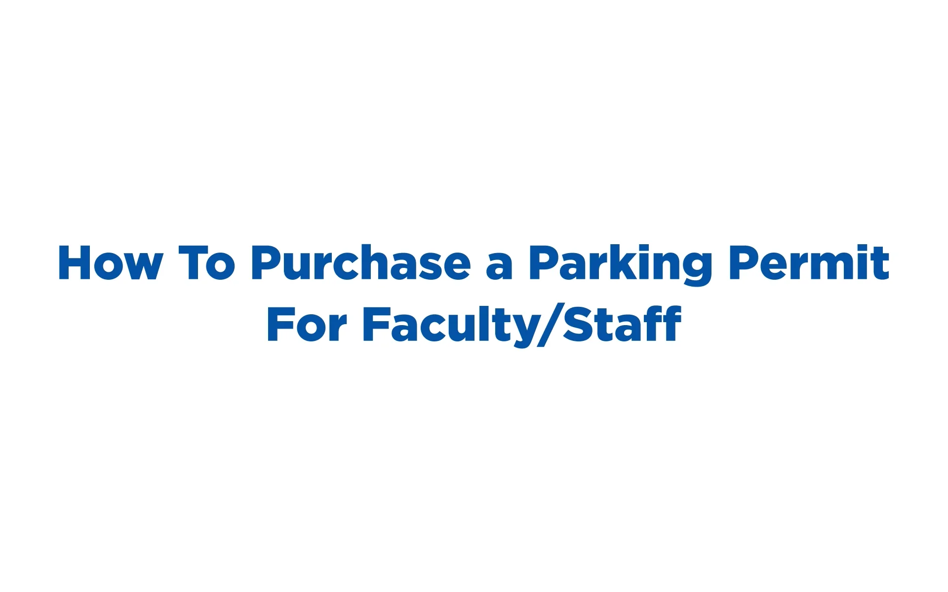 How to Purchase a Permit