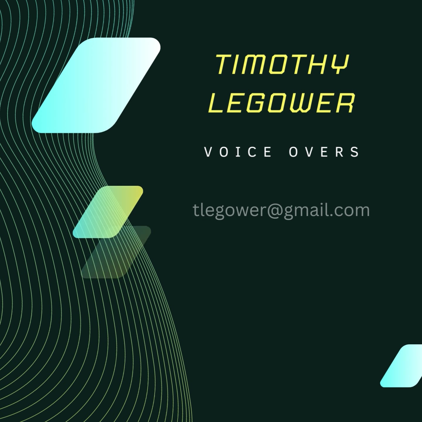 Timothy LeGower - Commercial Demo on Vimeo